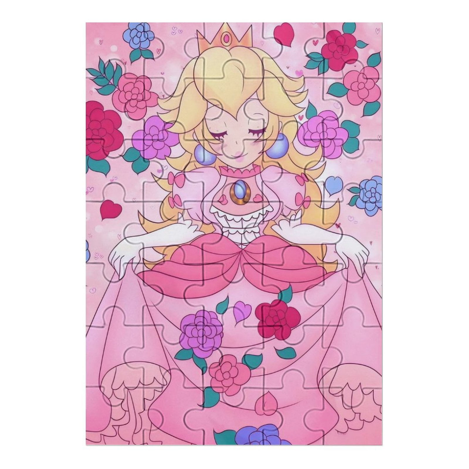 Super Mario Princess Peach Puzzles for Kids Interactive Brain Teasers ...