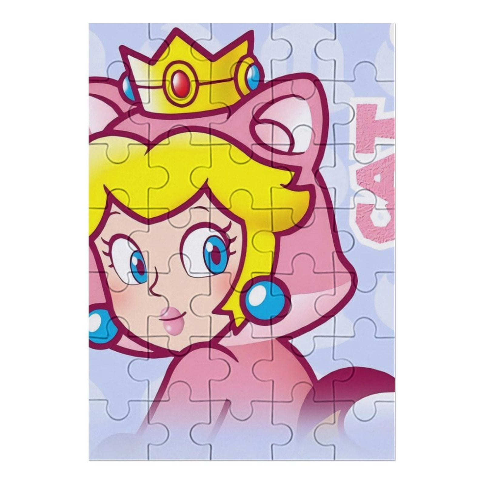 Super Mario Princess Peach Puzzles for Kids Interactive Brain Teasers ...