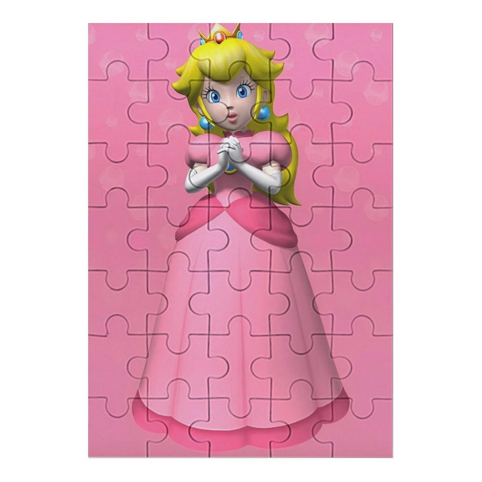 Super Mario Princess Peach Puzzles for Kids Interactive Brain Teasers ...