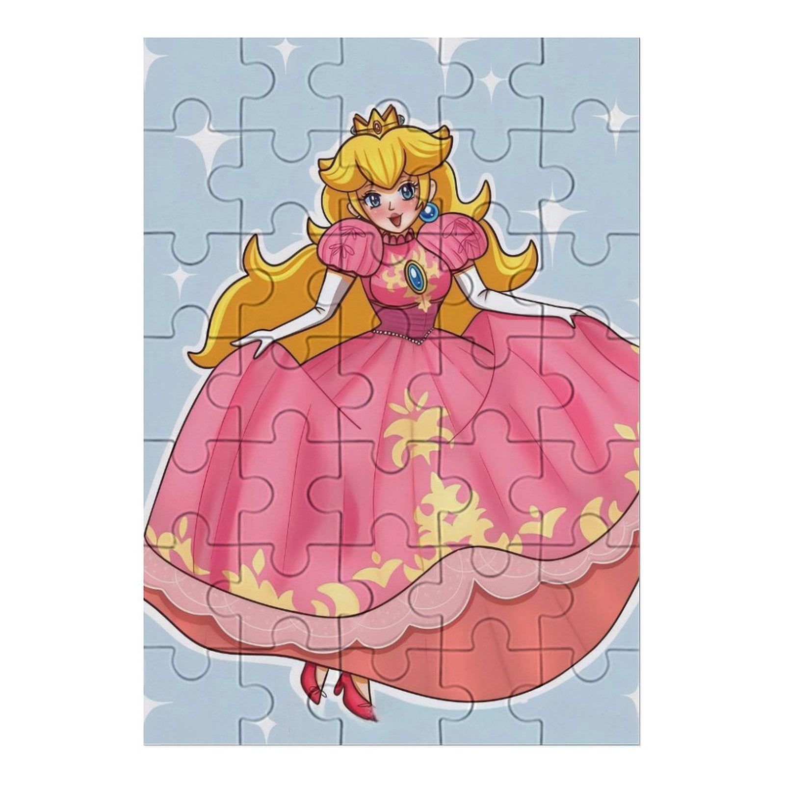 Super Mario Princess Peach Puzzles for Kids Interactive Brain Teasers ...