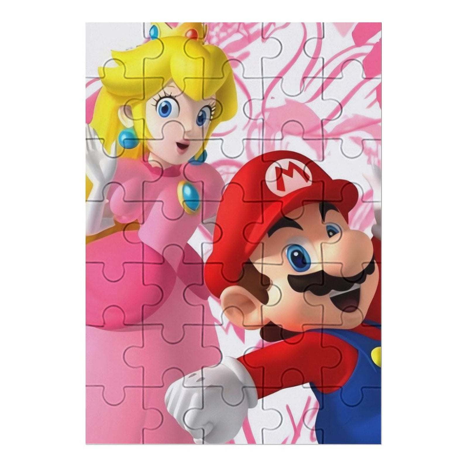Super Mario Princess Peach Puzzles for Kids Interactive Brain Teasers ...