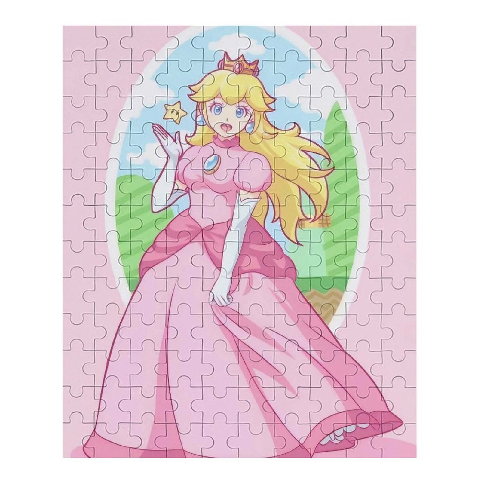 Super Mario Princess Peach Puzzles for Kids Interactive Brain Teasers ...