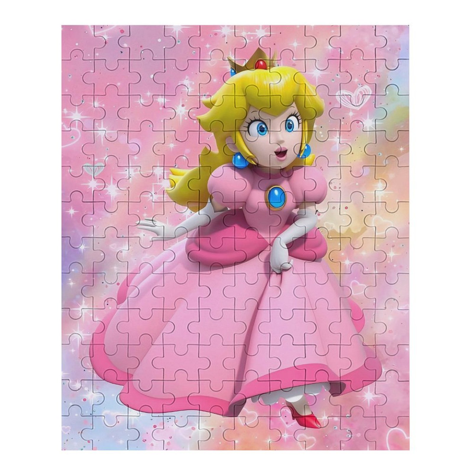 Super Mario Princess Peach Puzzles for Kids Interactive Brain Teasers ...