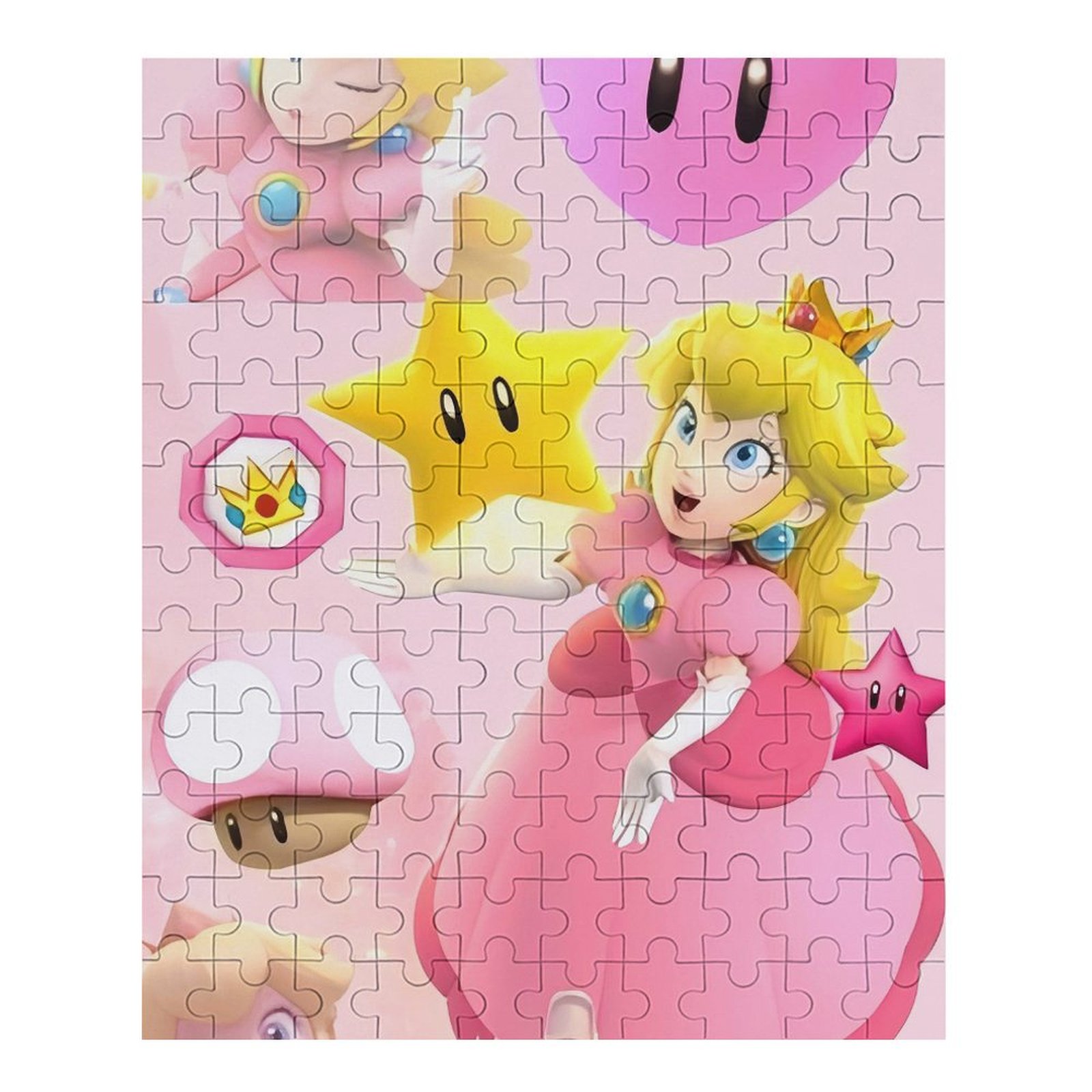 Super Mario Princess Peach Puzzles for Kids Interactive Brain Teasers ...