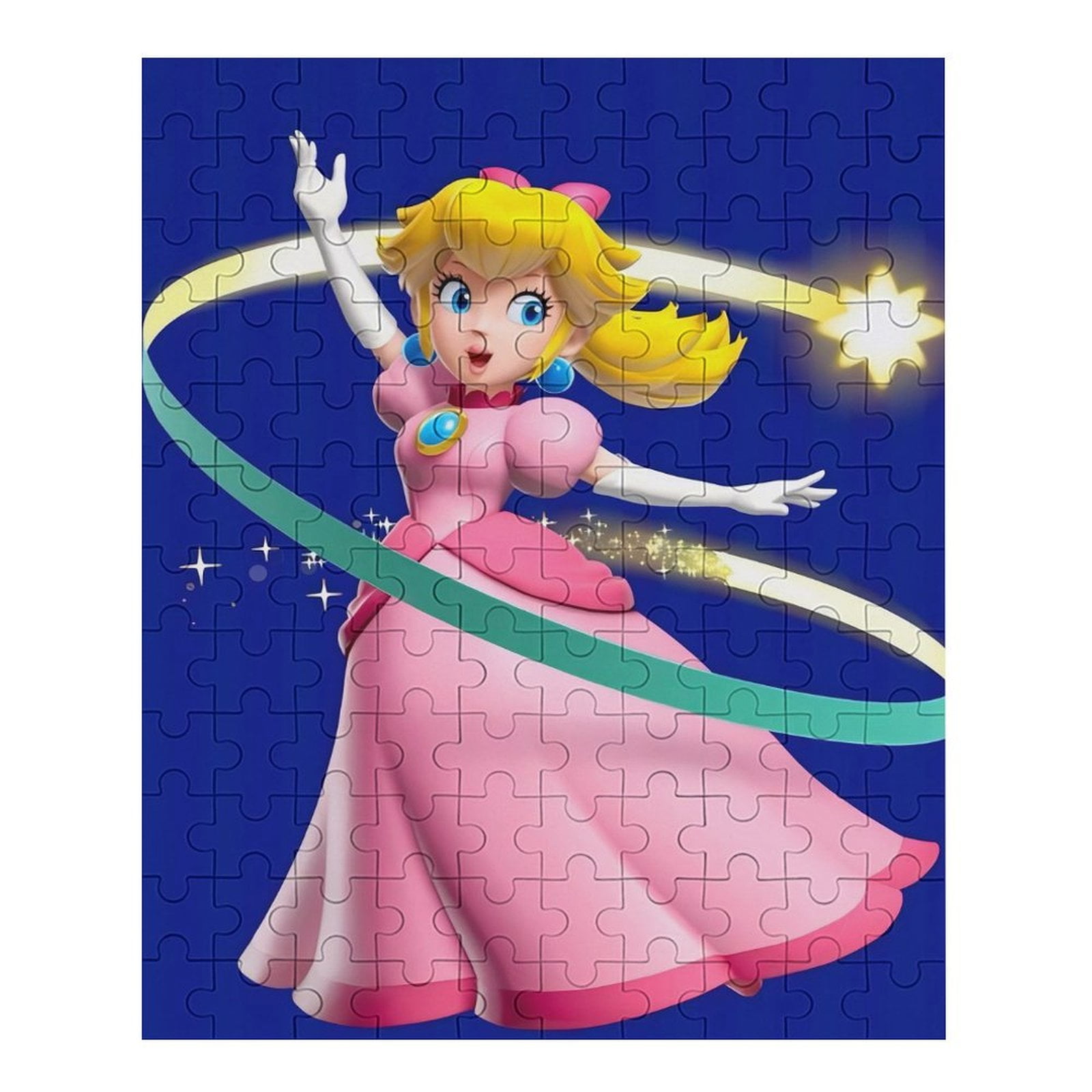 Super Mario Princess Peach Puzzles for Kids Interactive Brain Teasers ...