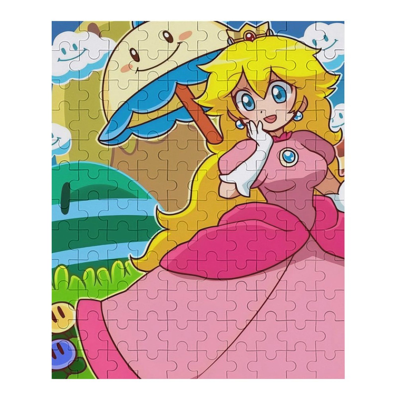 Super Mario Princess Peach Puzzles for Kids Interactive Brain Teasers ...