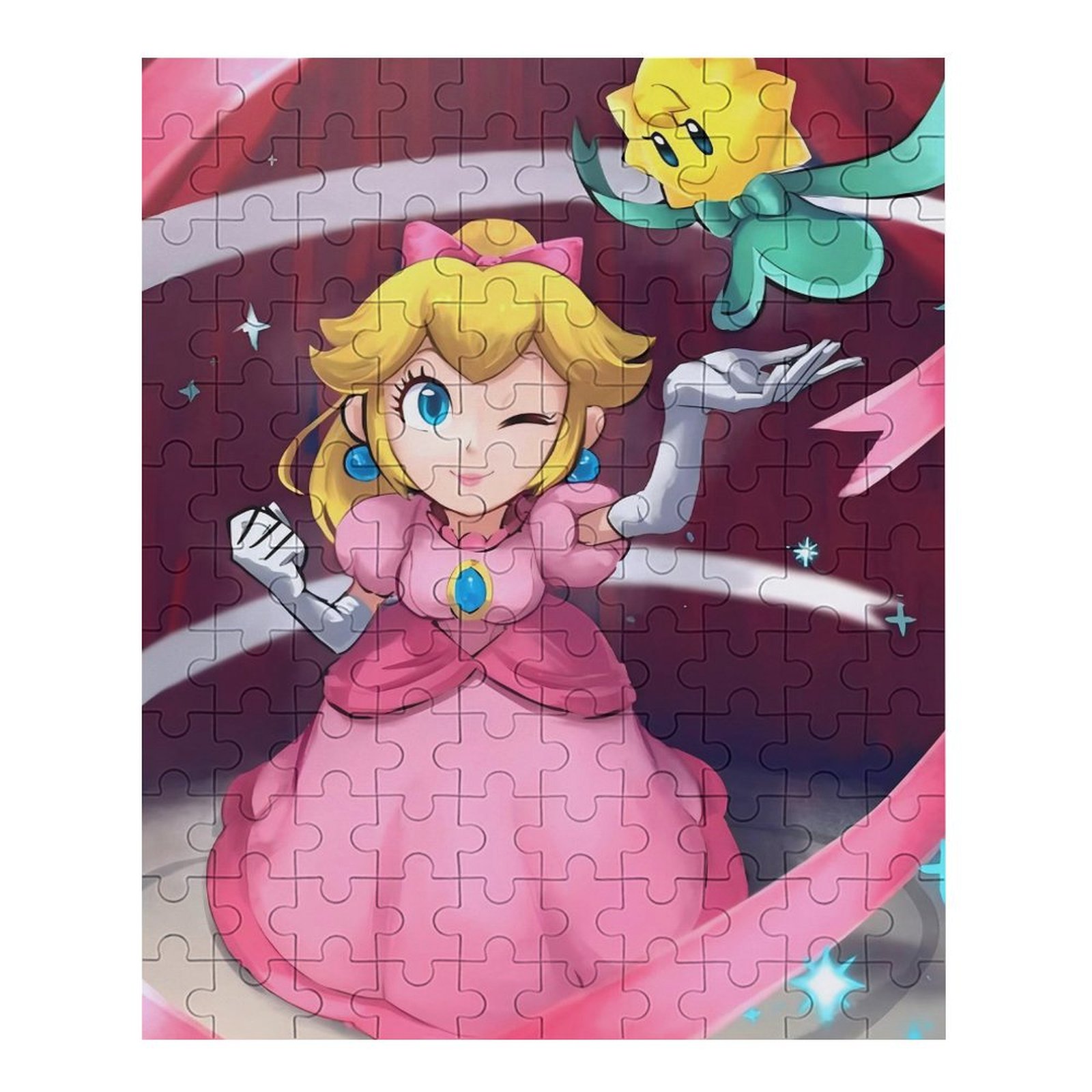 Super Mario Princess Peach Puzzles for Kids Interactive Brain Teasers ...