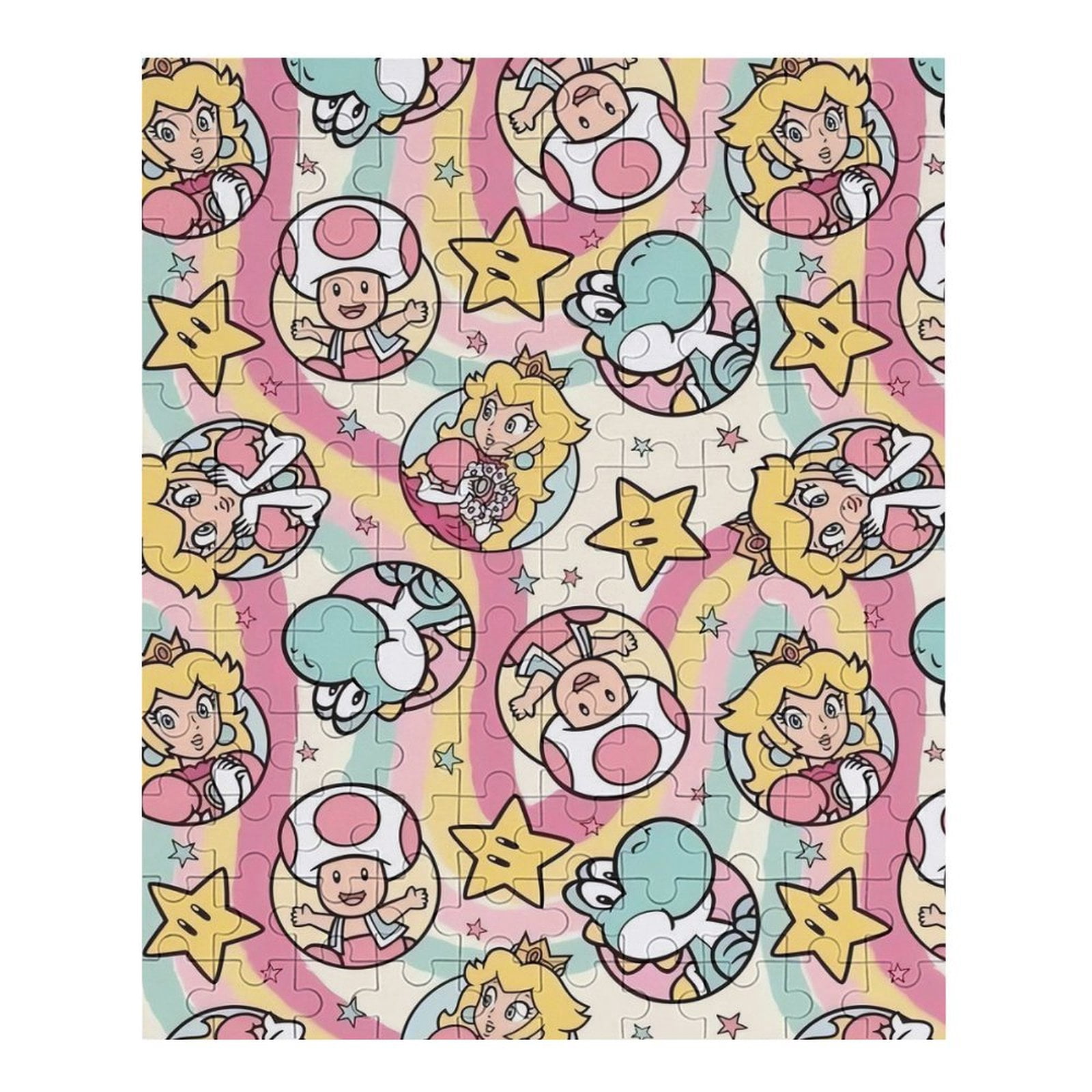 Super Mario Princess Peach Puzzles for Kids Interactive Brain Teasers ...