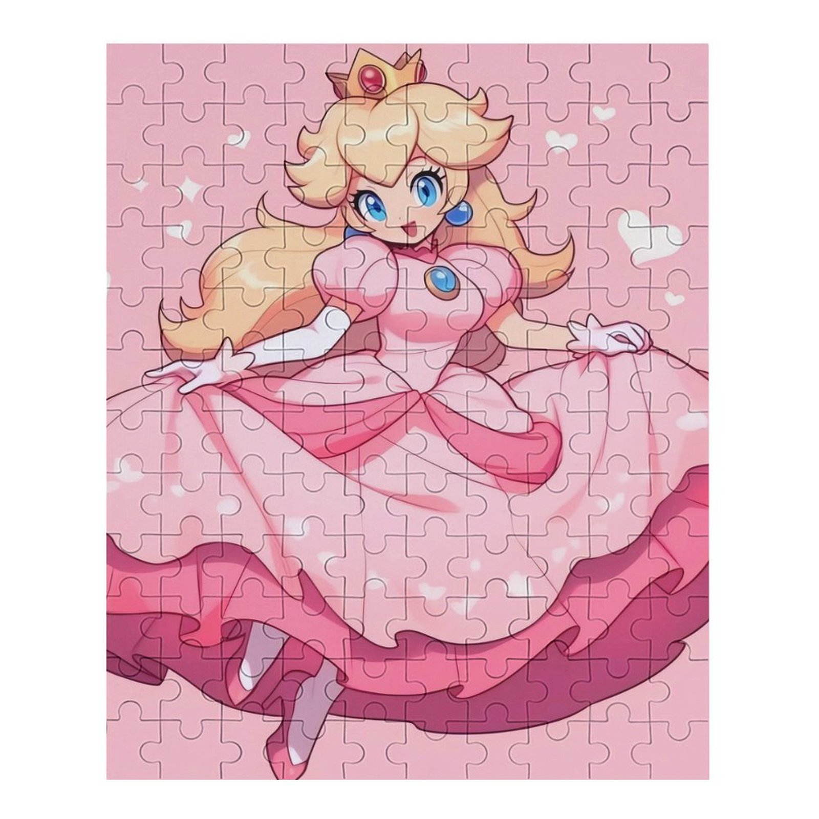 Super Mario Princess Peach Puzzles for Kids Interactive Brain Teasers ...