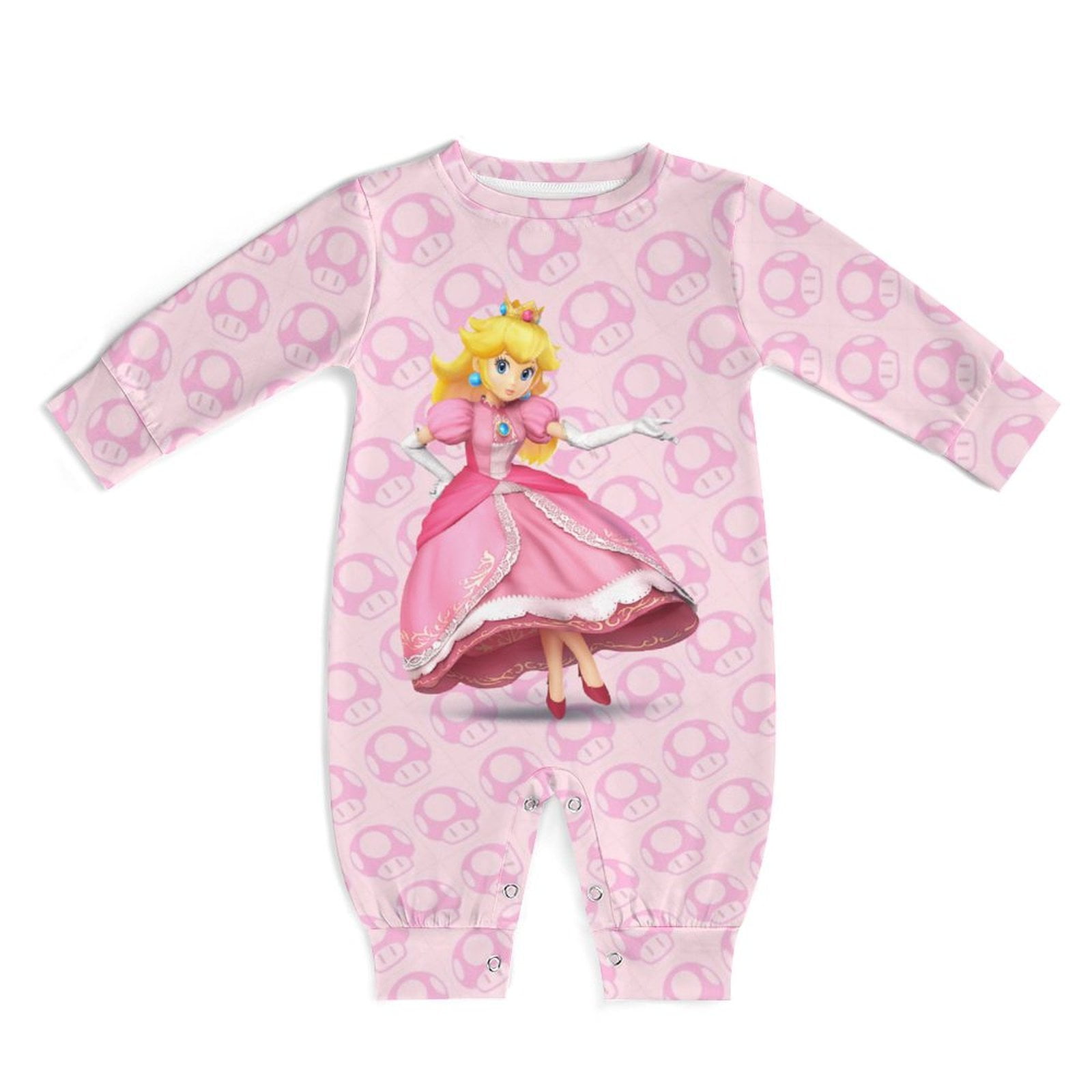 Super Mario Princess Peach Super Mario Princess Peach Baby Footless ...
