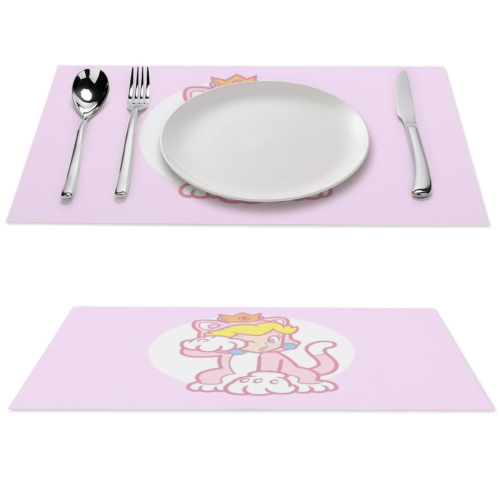 Super Mario Princess Peach kids plastic waterproof placemat 1 PCS ...