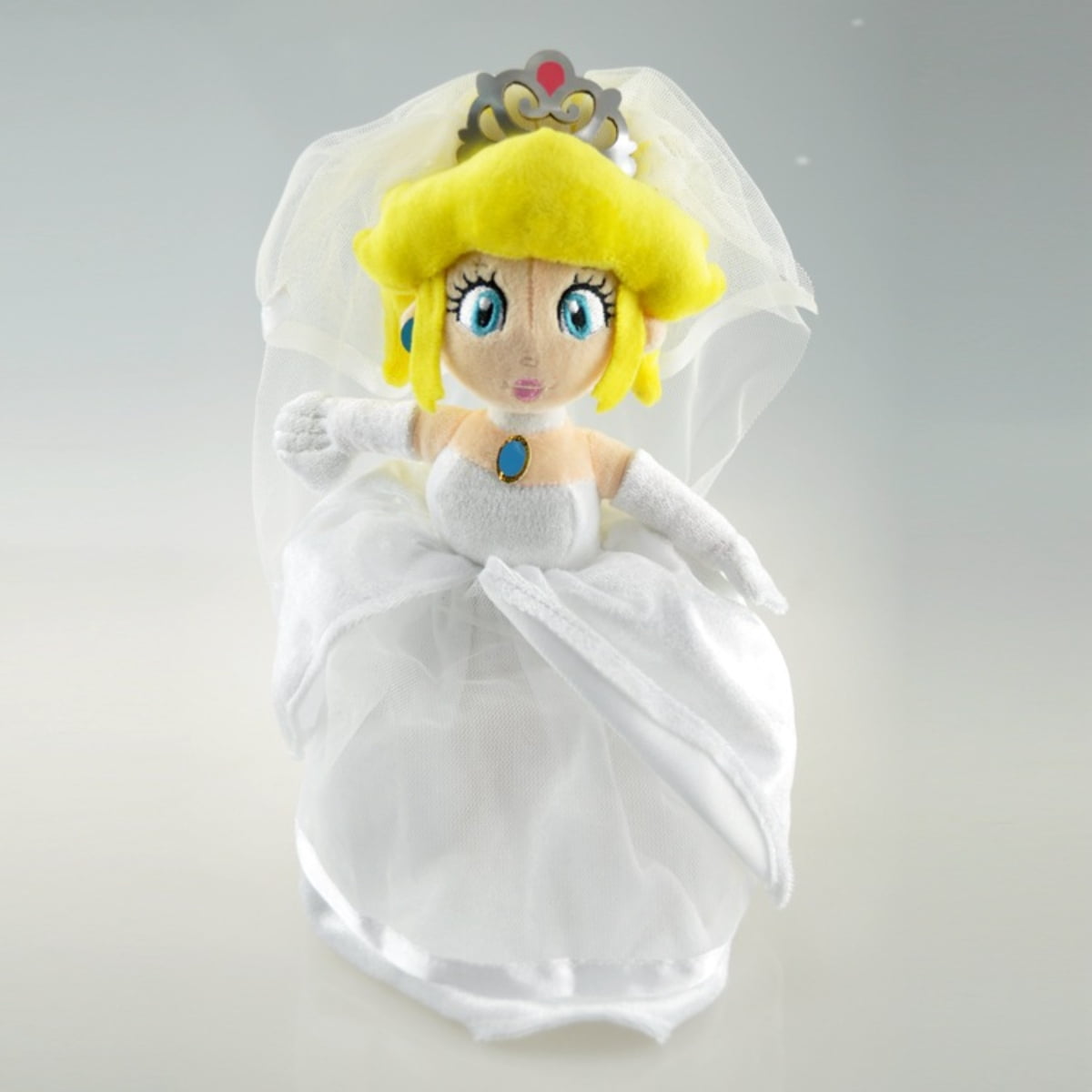 Super Mario Princess Plush Toy Wedding Princess 12.6 inch Room Accent ...