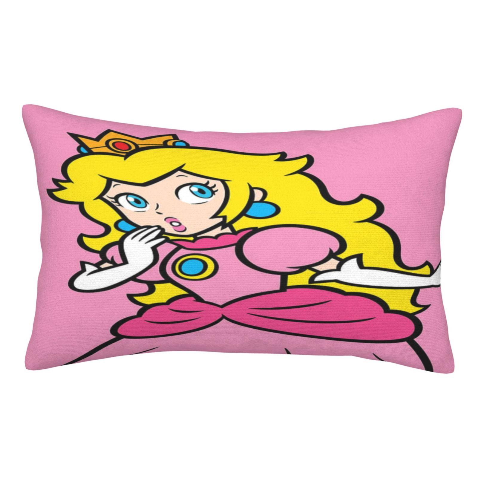 Super Mario Princess Throw Pillow Covers Fashion Luxury Cushion Game ...