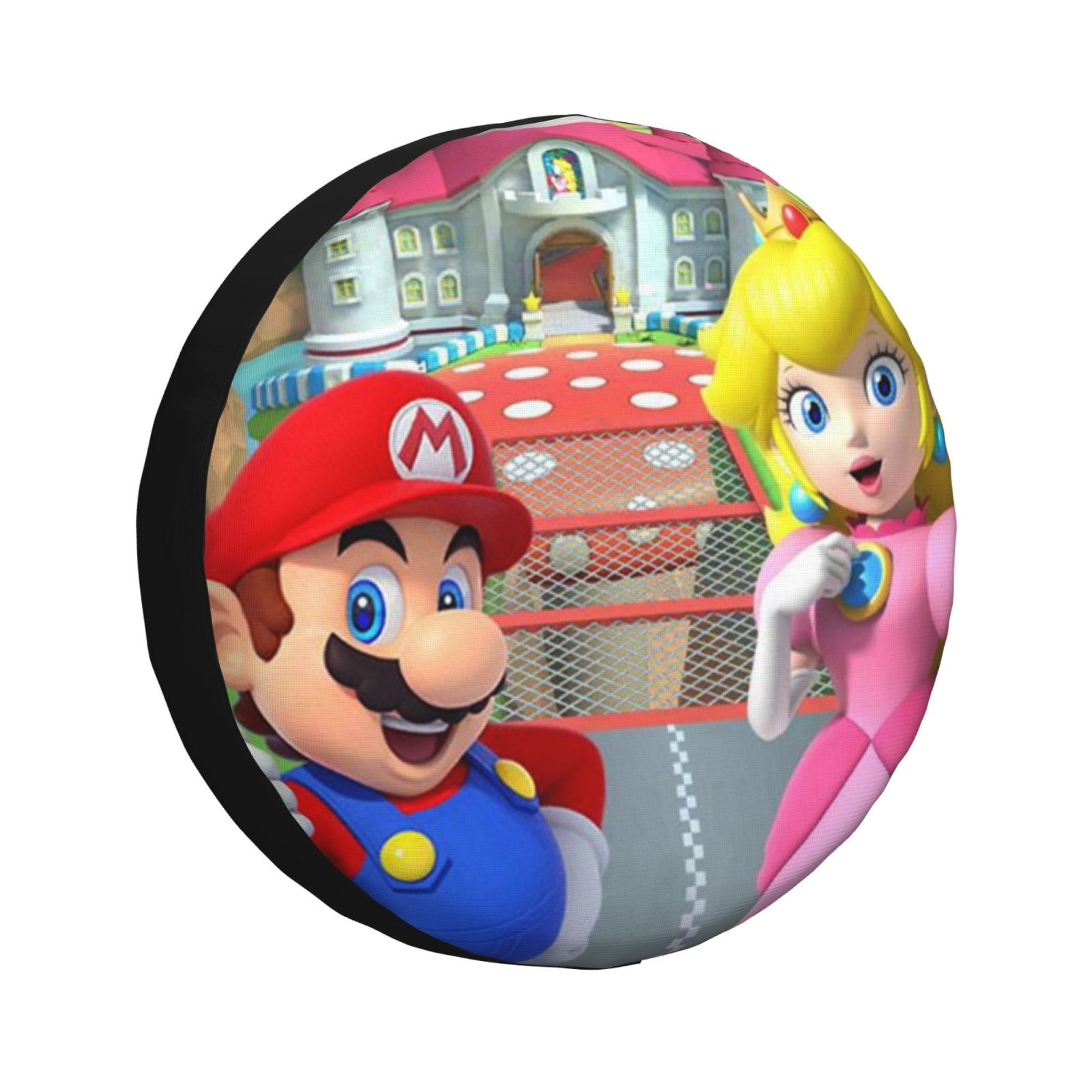 Super Mario Princess Tire Cover Printed Spare Tire Wheel Cover ...