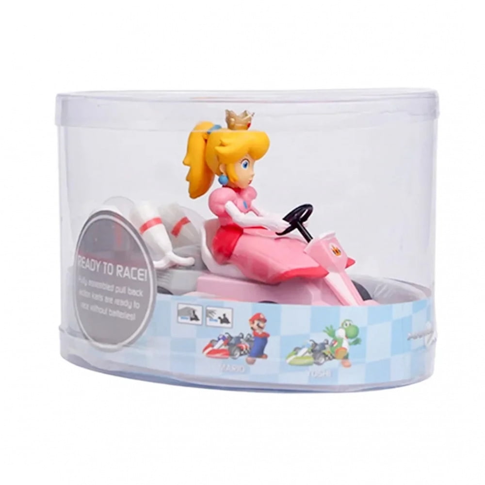 Super Mario Pull Back Car Green Yoshi Donkey Kong Bowser Luigi Toad ...