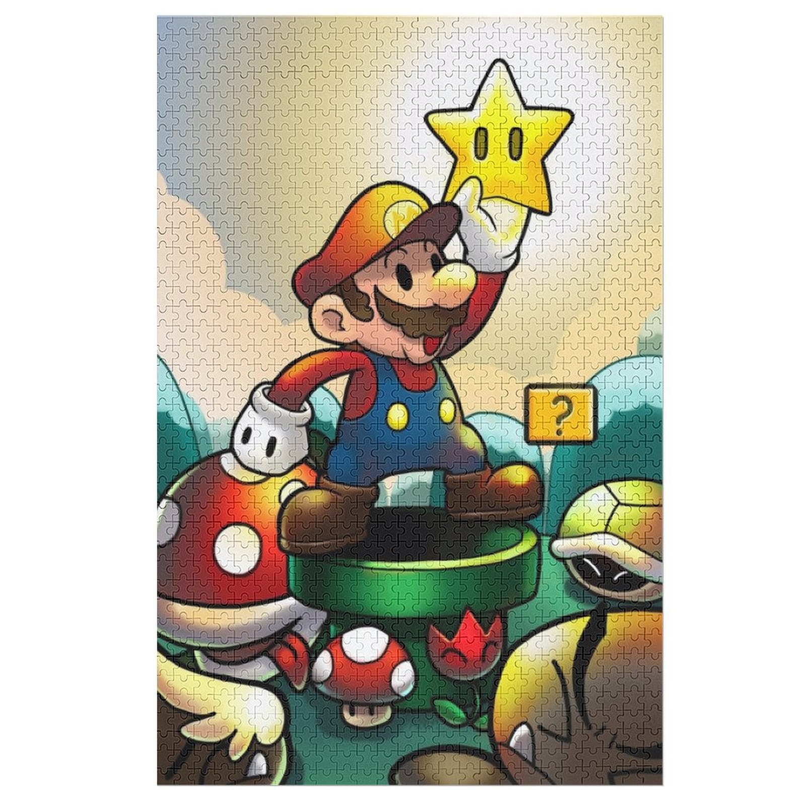 Super Mario Puzzles for Cartoon Child Home Entertainment 1000 - Walmart.com