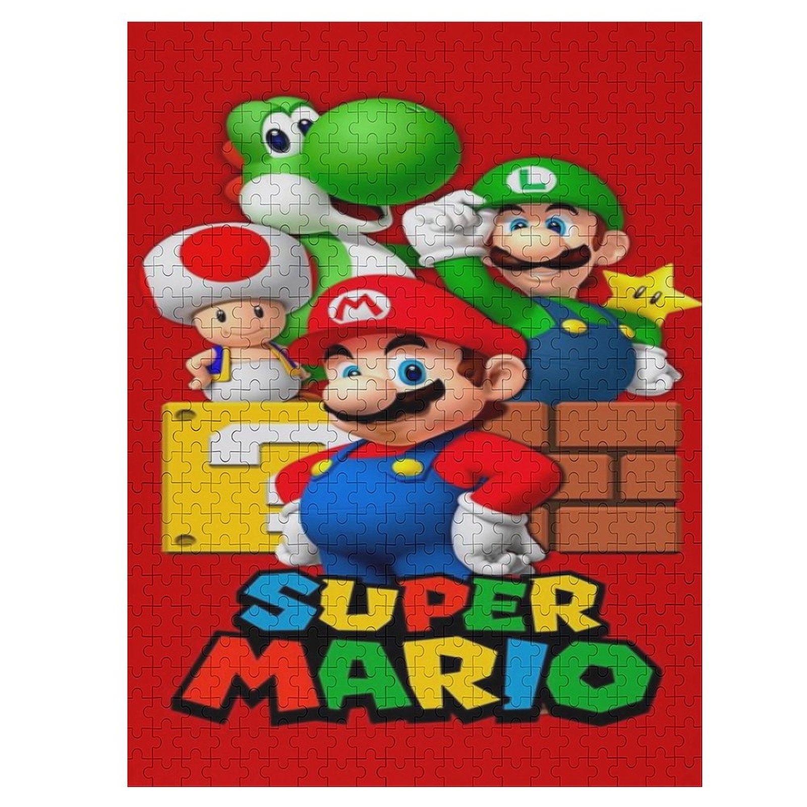 Super Mario Puzzles for Cartoon Child Home Entertainment 500 - Walmart.com