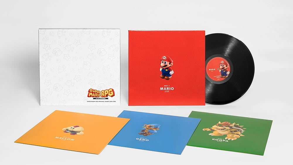 Super Mario RPG Original Sound Vinyl Box - Super Mario RPG Original ...