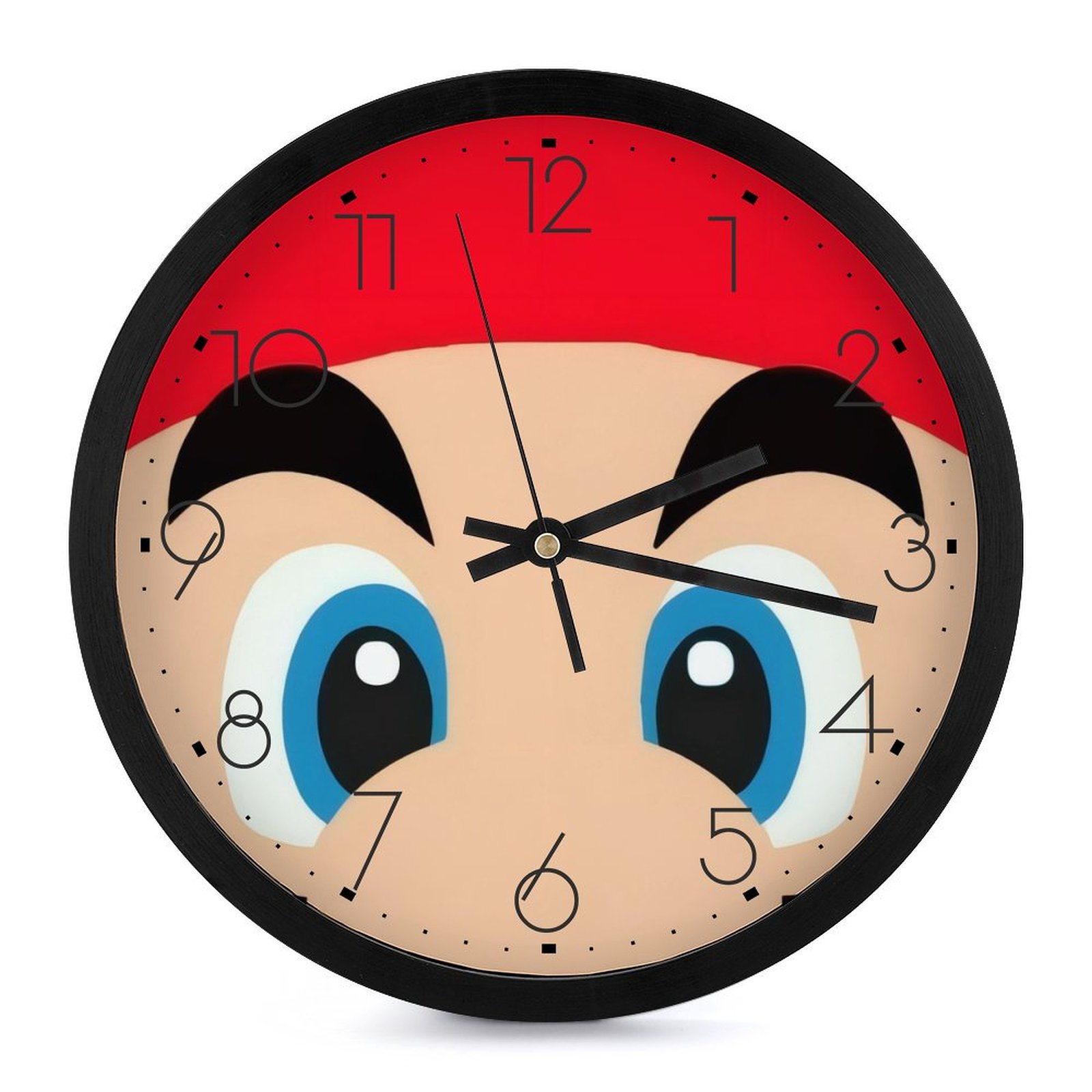 Super Mario Round wall clocks battery operated decorative - Walmart.com