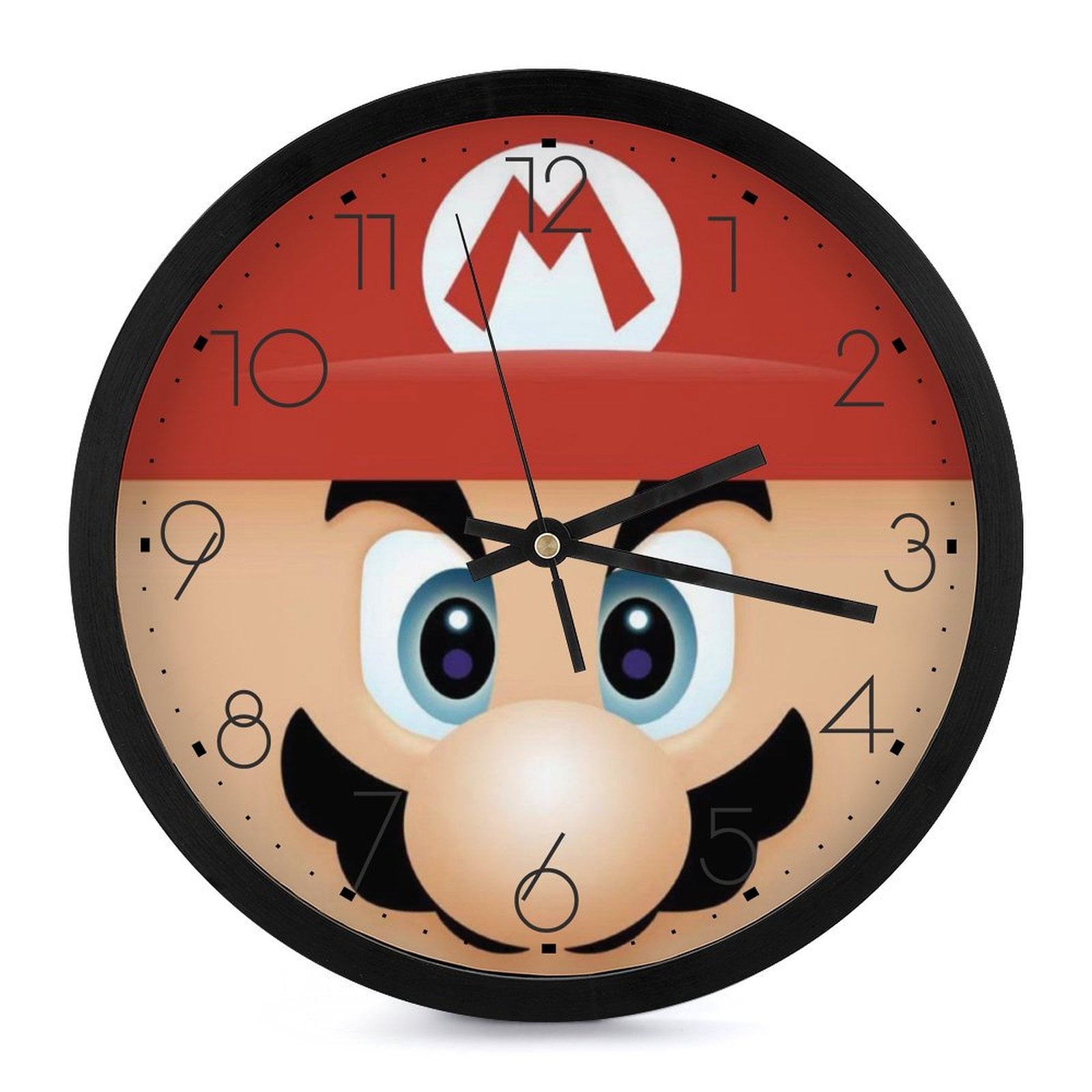 Super Mario Round wall clocks battery operated decorative - Walmart.com