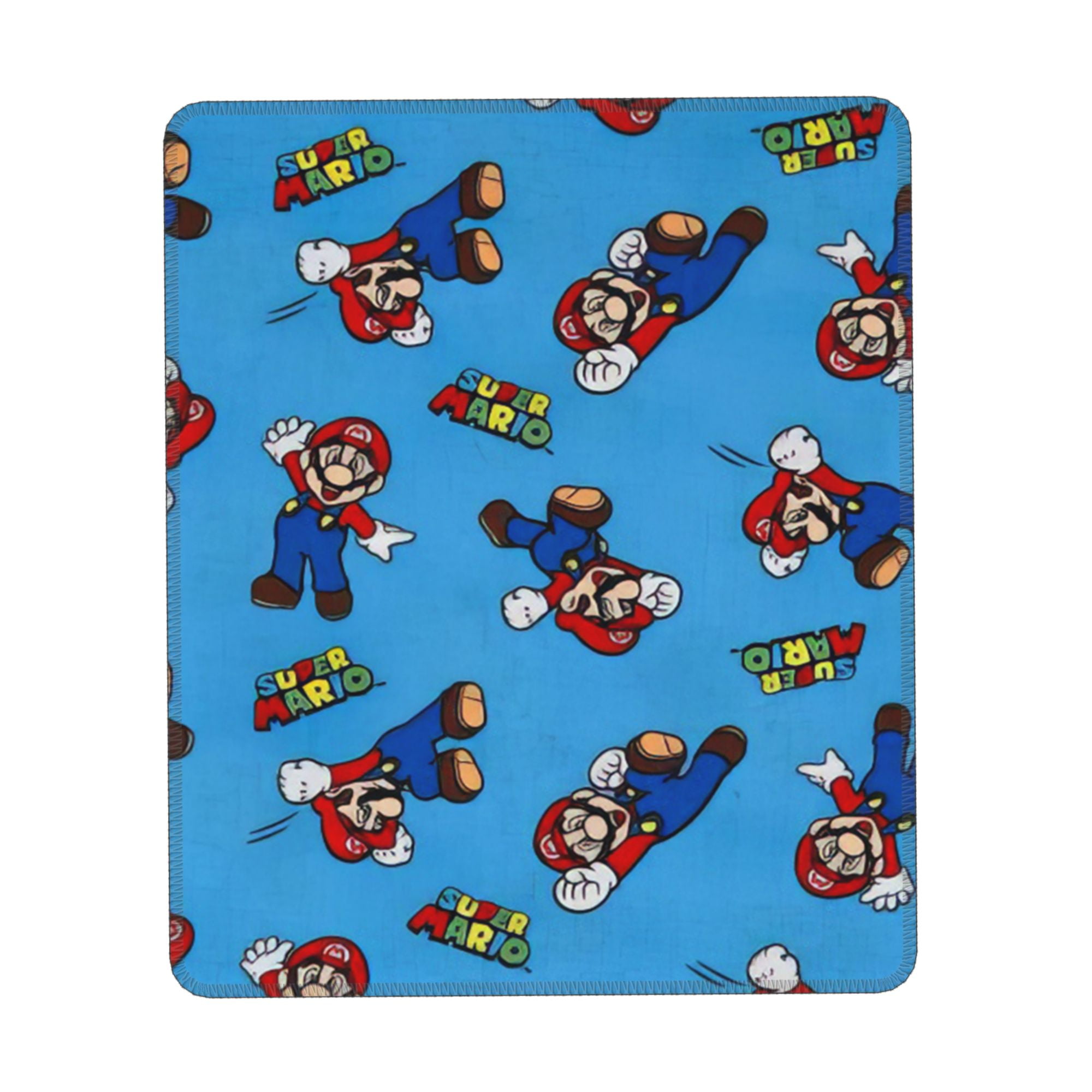 Super Mario Rubber Lock Edge Mouse Pad (Vertical) Office Mouse Pad Home ...