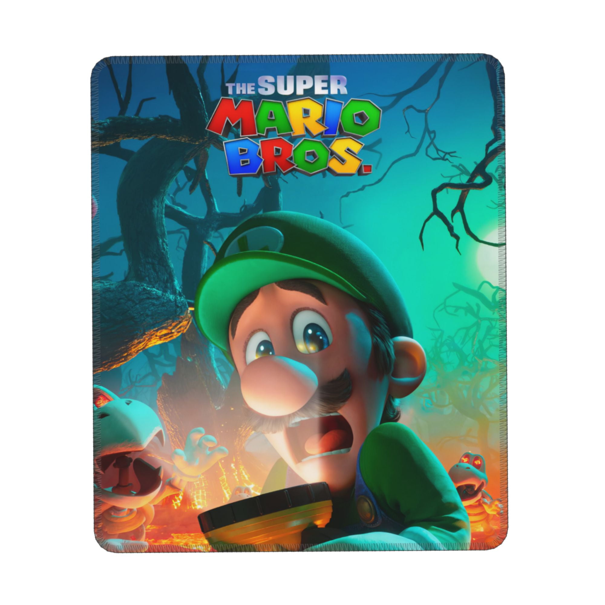 Super Mario Rubber Lock Edge Mouse Pad (Vertical) Office Mouse Pad Home ...