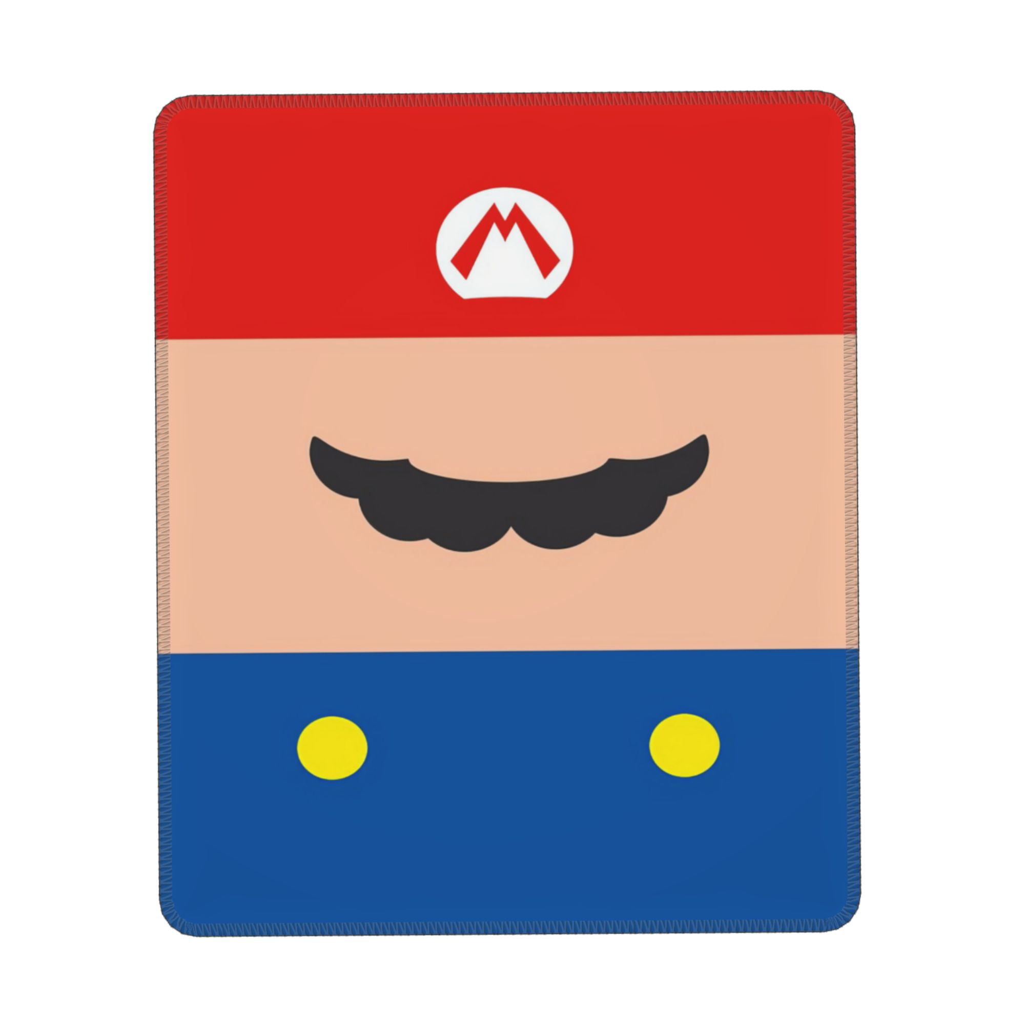 Super Mario Rubber Lock Edge Mouse Pad (Vertical) Office Mouse Pad Home ...