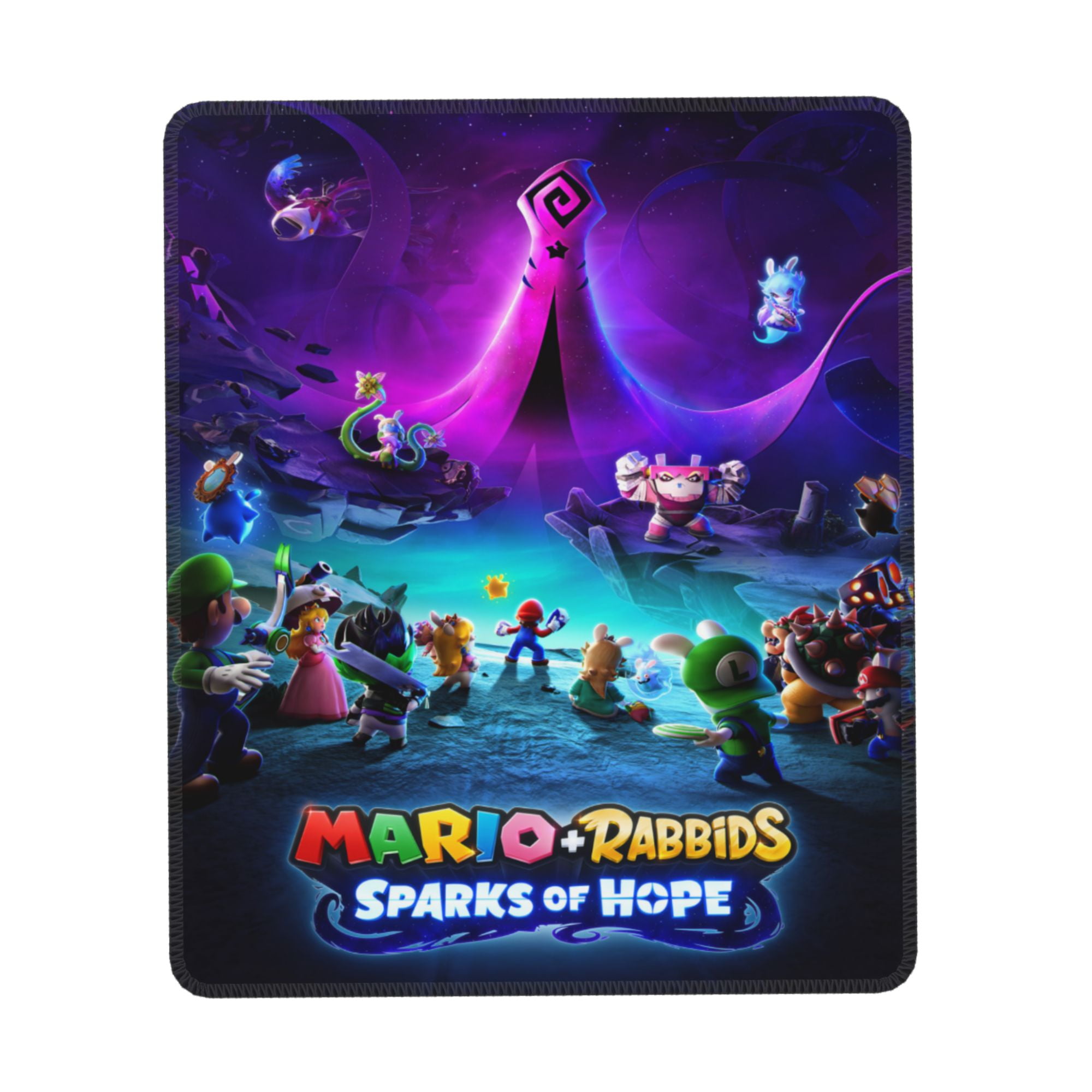 Super Mario Rubber Lock Edge Mouse Pad (Vertical) Office Mouse Pad Home ...