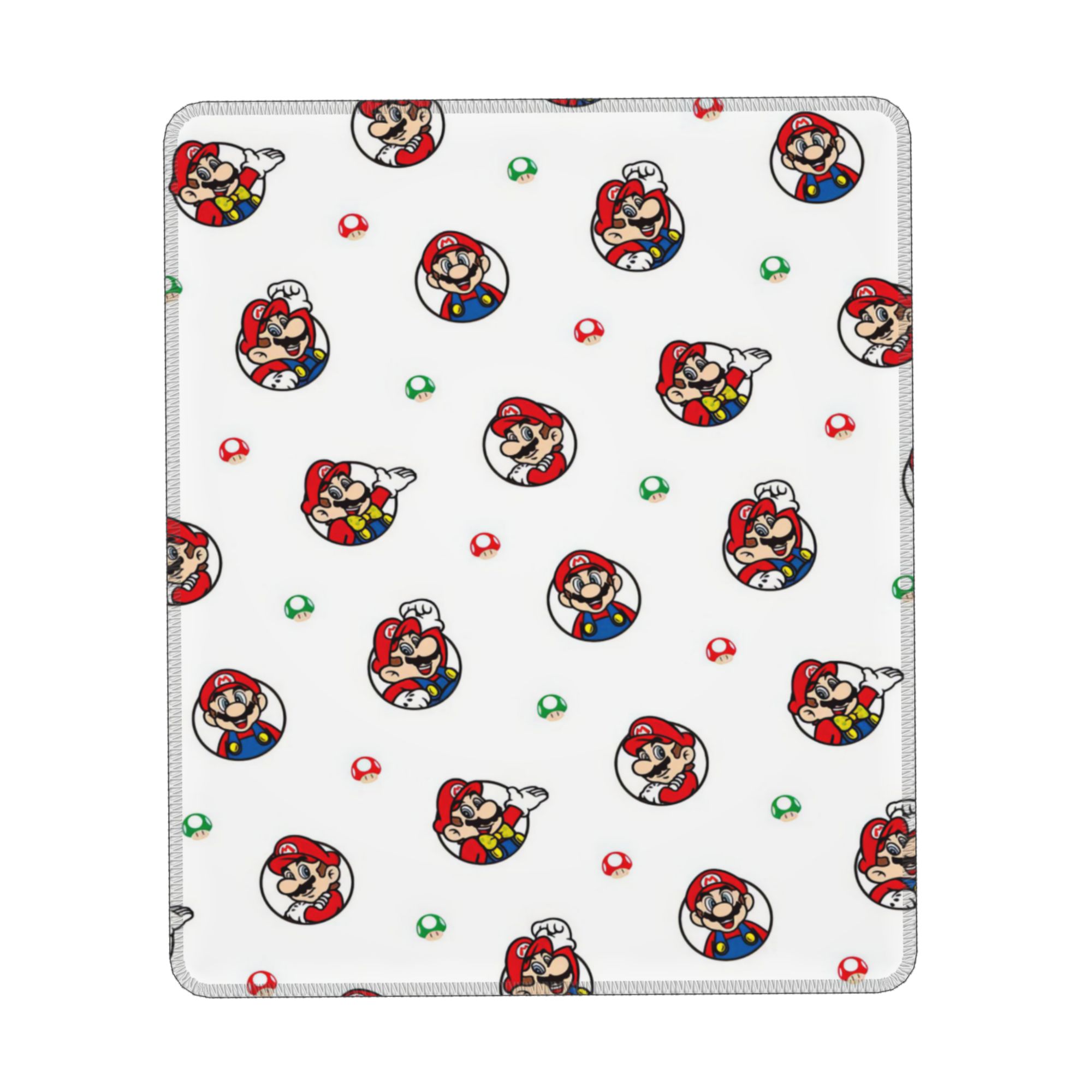 Super Mario Rubber Lock Edge Mouse Pad (Vertical) Office Mouse Pad Home ...