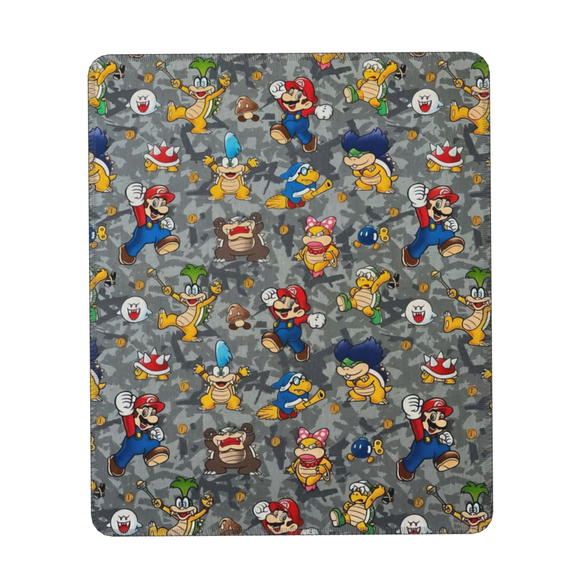 Super Mario Rubber Lock Edge Mouse Pad (Vertical) Office Mouse Pad Home ...