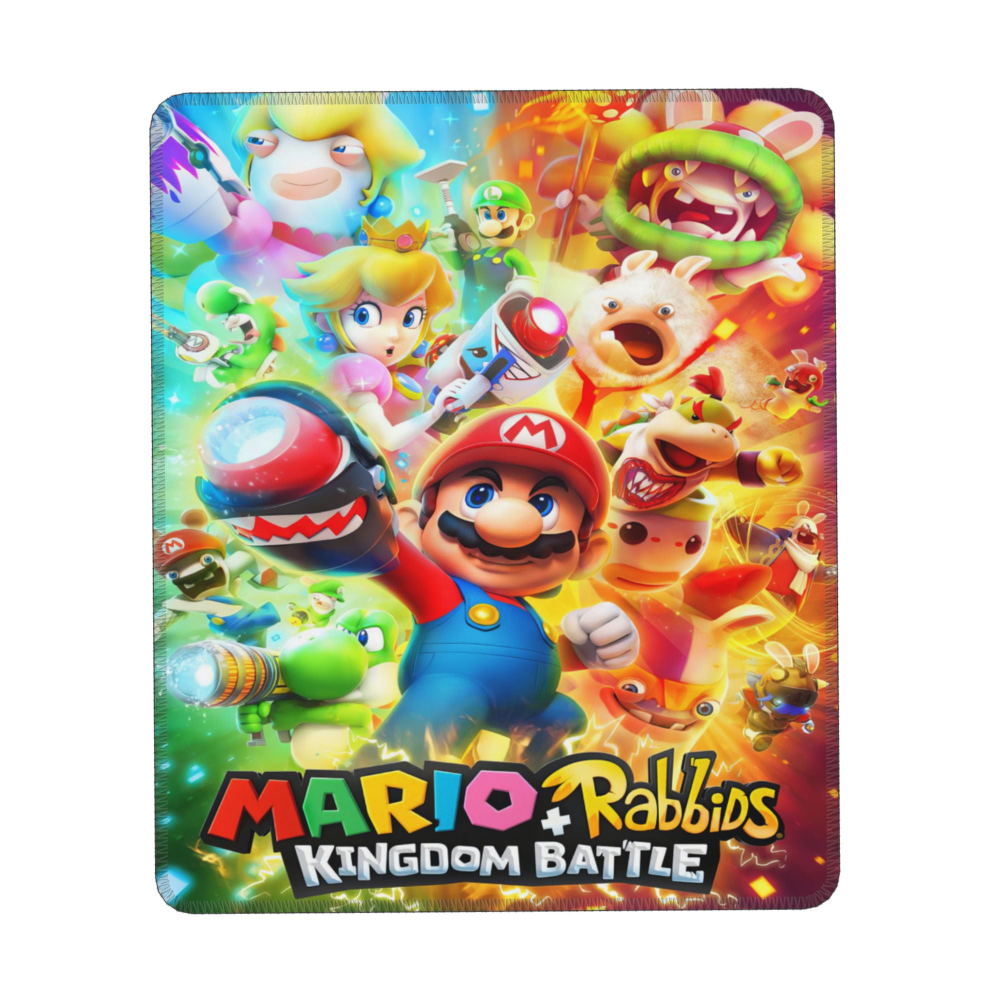 Super Mario Rubber Lock Edge Mouse Pad (Vertical) Office Mouse Pad Home ...