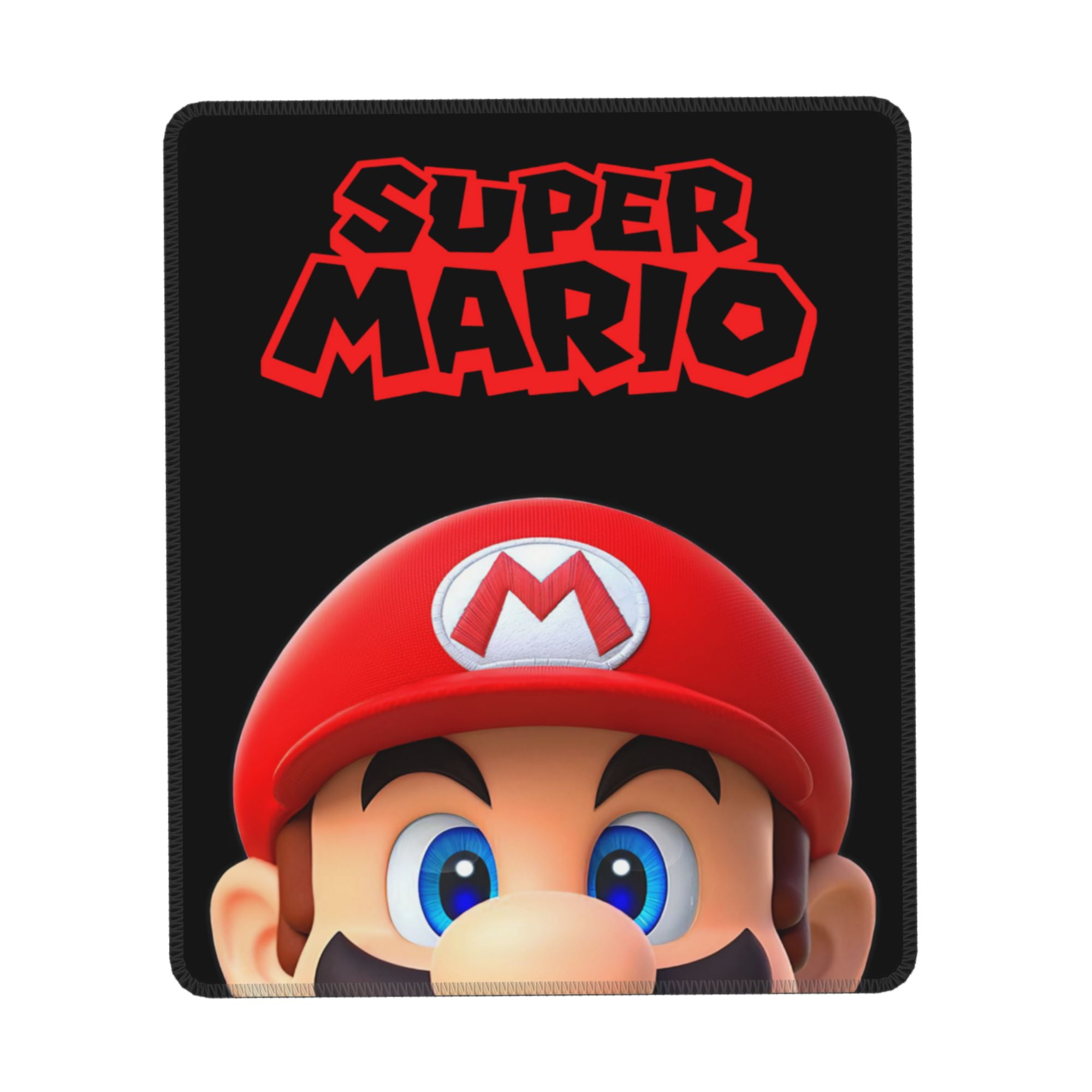 Super Mario Rubber Lock Edge Mouse Pad (Vertical) Office Mouse Pad Home ...