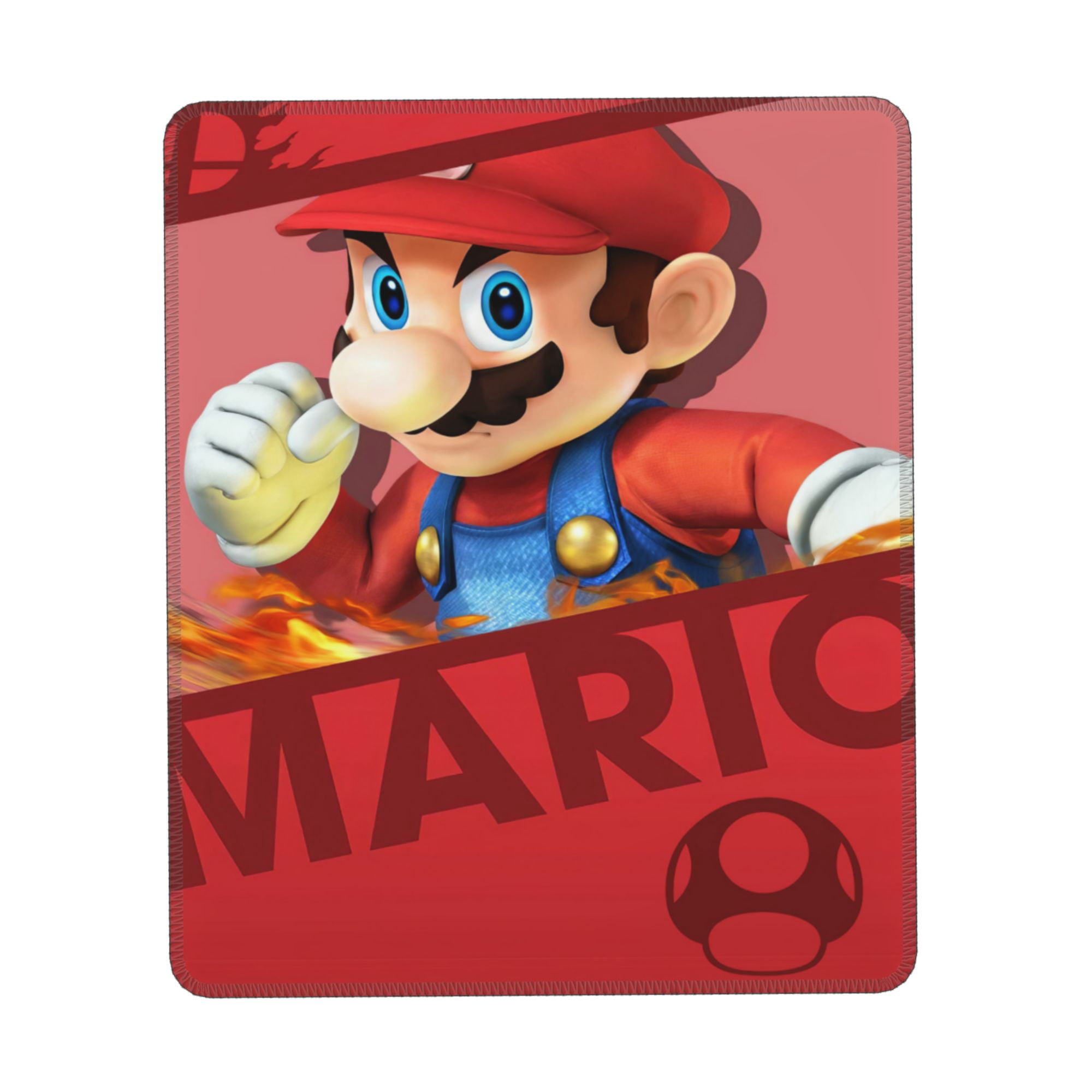 Super Mario Rubber Lock Edge Mouse Pad (Vertical) Office Mouse Pad Home ...