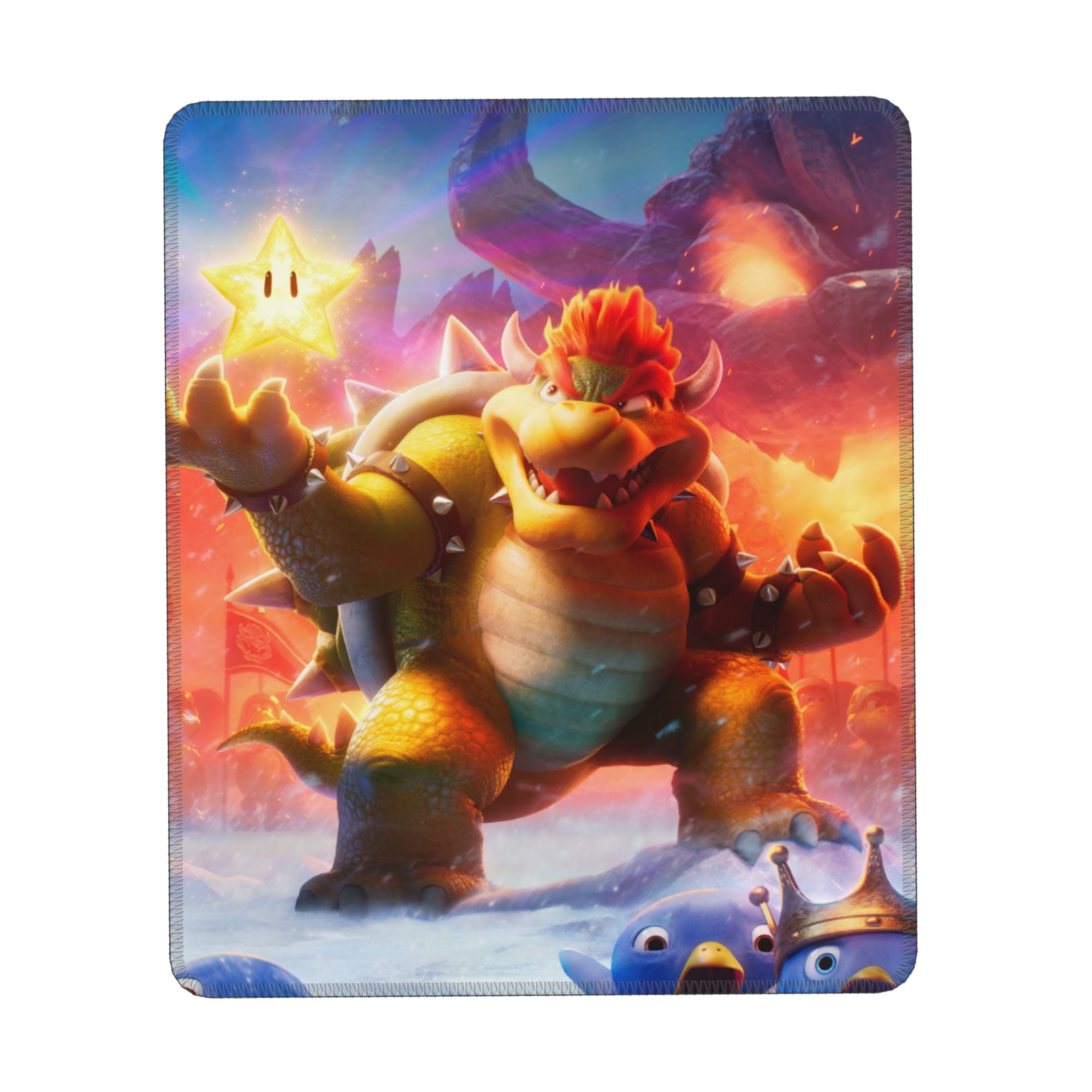 Super Mario Rubber Lock Edge Mouse Pad (Vertical) Office Mouse Pad Home ...