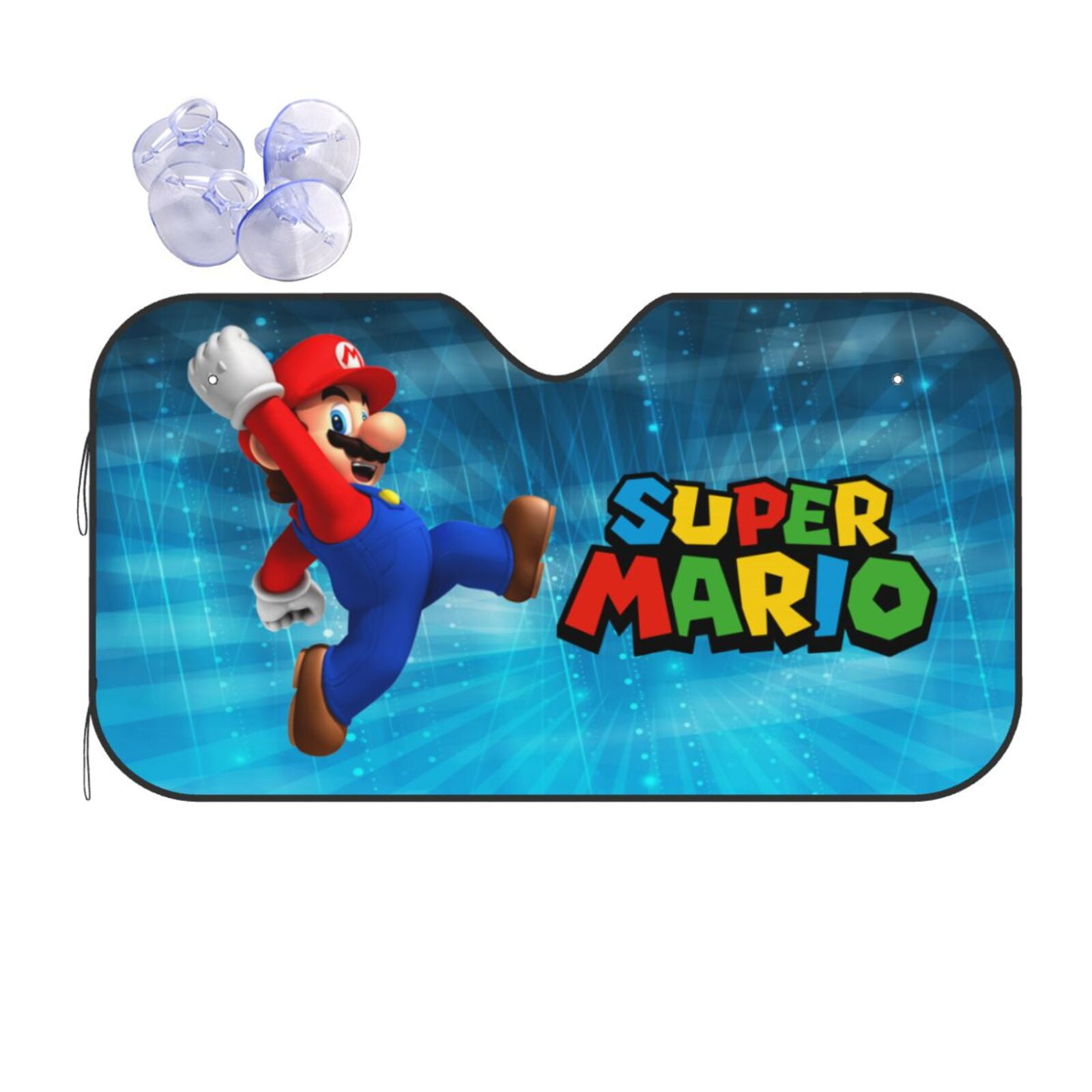 Super Mario Run Foldable Car Windshield Sunshade Automotive Front ...