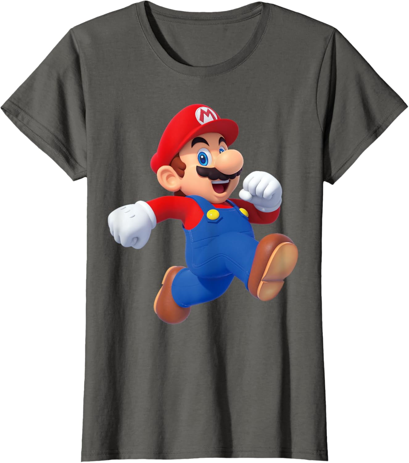 Super Mario Running Mario 3D Poster T-Shirt - Walmart.com