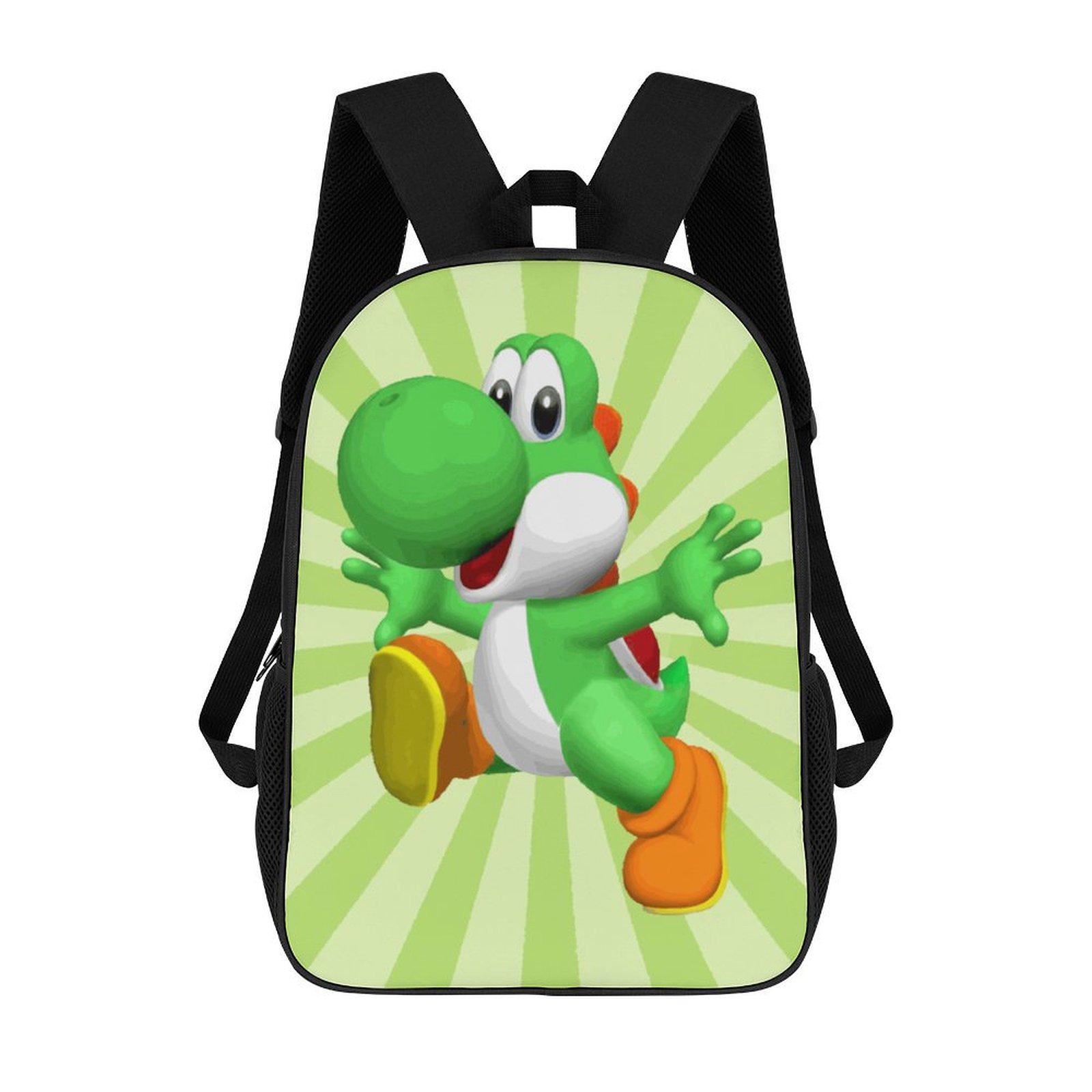 Super Mario School Backpack Shoulder Bag 17 Inch Casual Daypack Student ...