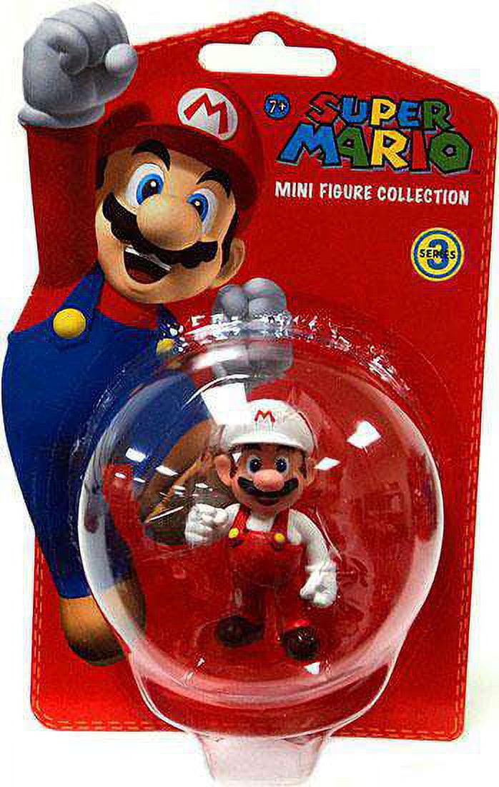 Super Mario Series 3 Fire Mario Vinyl Mini Figure - Walmart.com