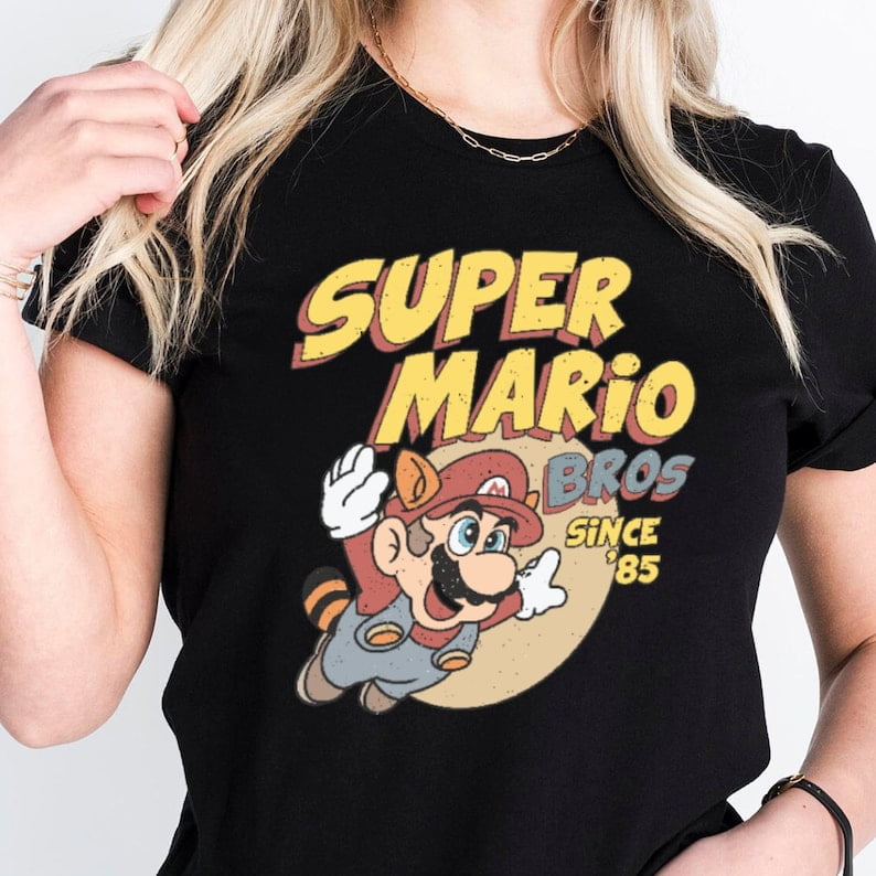 Super Mario Shirt, The Super Mario Bros Movie, Mario Trip T-Shirt, Cute ...