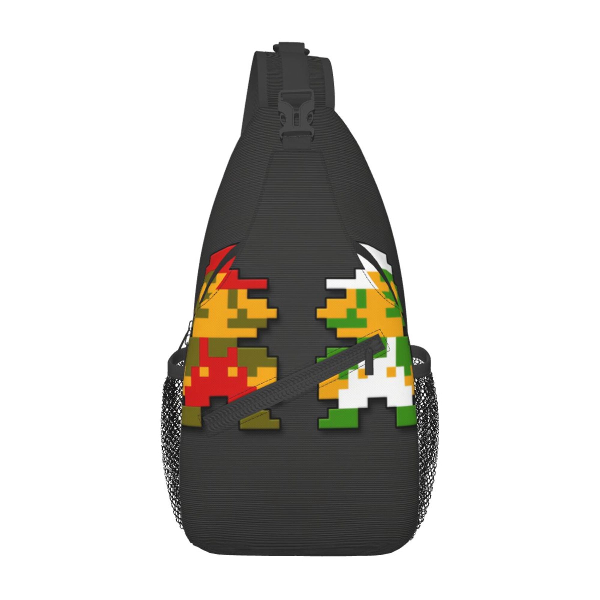 Super Mari-o Sling Bag Mens Crossbody Travel Hiking Chest Bag Daypack ...