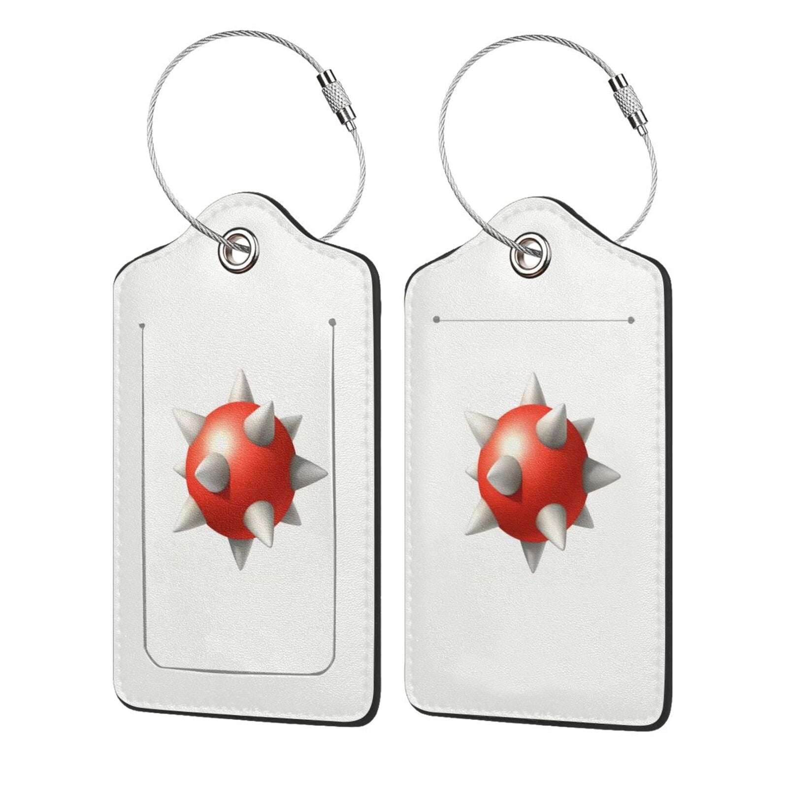 Super Mario Spiny Egg Luggage Tags for Suitcases Travel ID ...