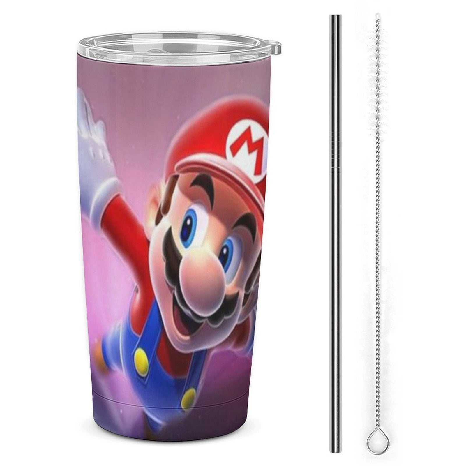Super Mario Stainless Steel Car Cup Daily Thermal Vacuum Insulation Mug ...