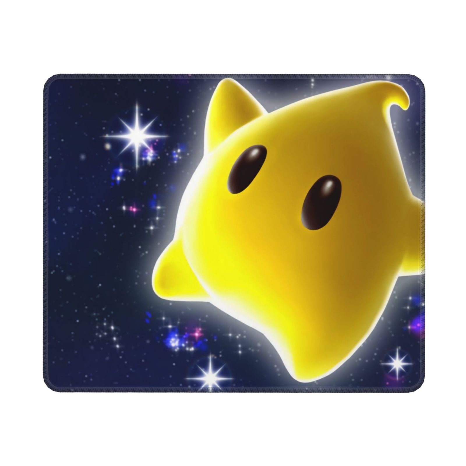 Super-Mario Star Mouse Pad,Office Computer Mouse Pad with Stitched ...