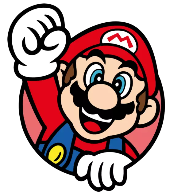 Super Mario Sticker Retro Nintendo Phone Decal Water Bottle Stickers ...