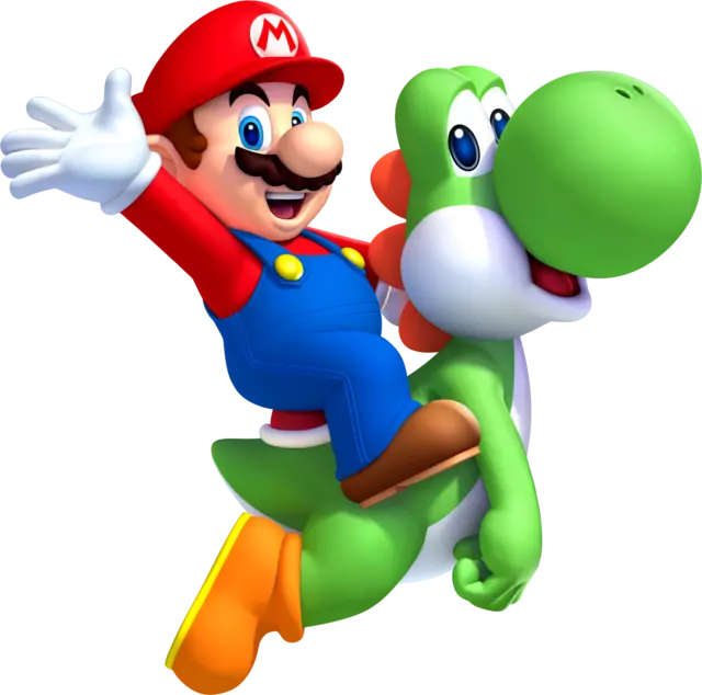 Super Mario Sticker Riding Yoshi Nintendo Phone Decal Water Bottle ...