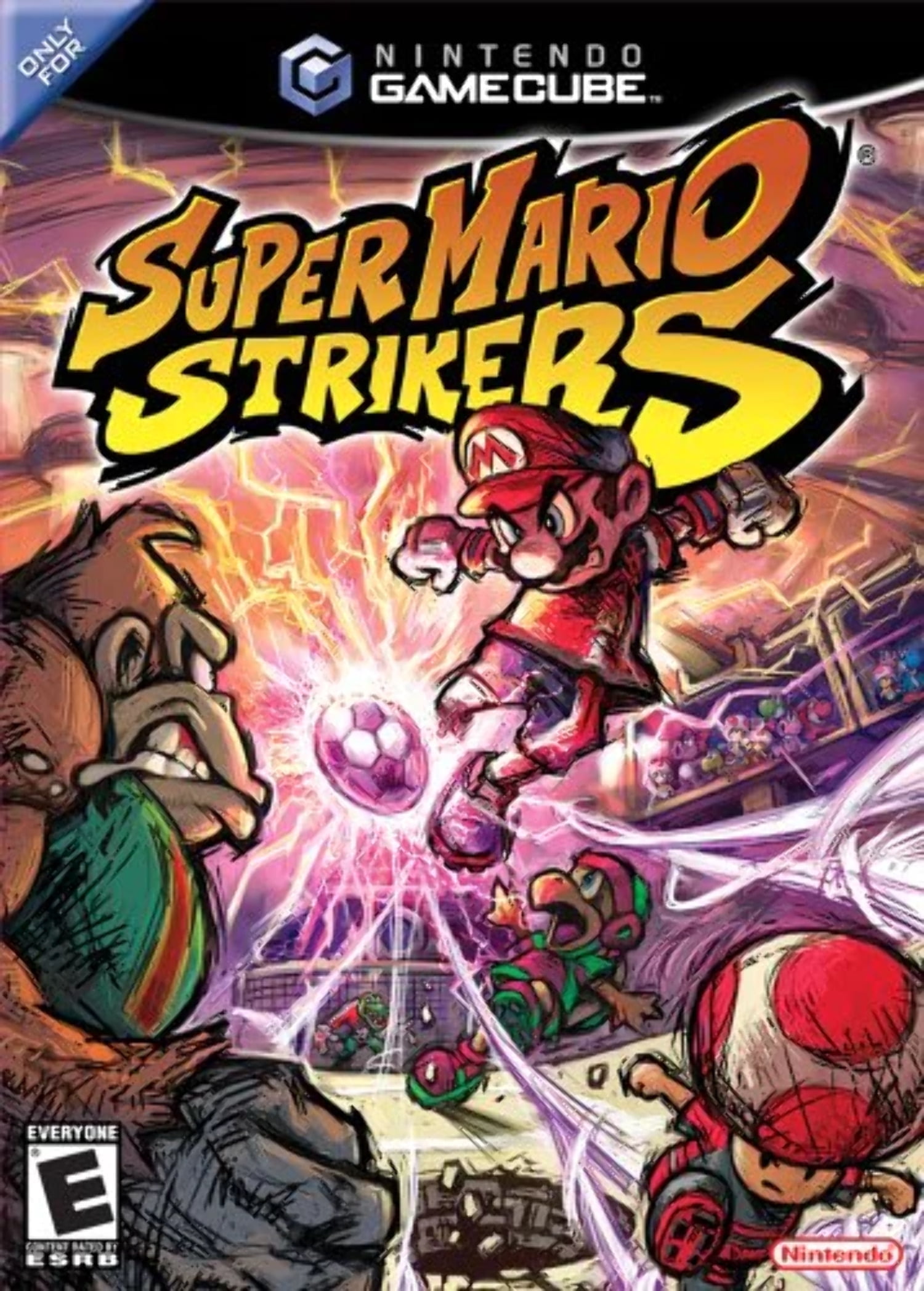 Restored Super Mario Strikers Nintendo Gamecube - Walmart.com