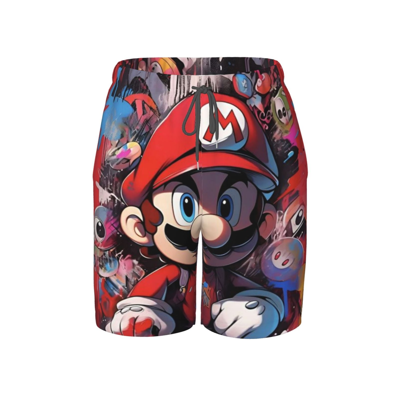 Super Mario Swim Trunk For Boys Girls, Quick Dry Board Shorts With Mesh ...