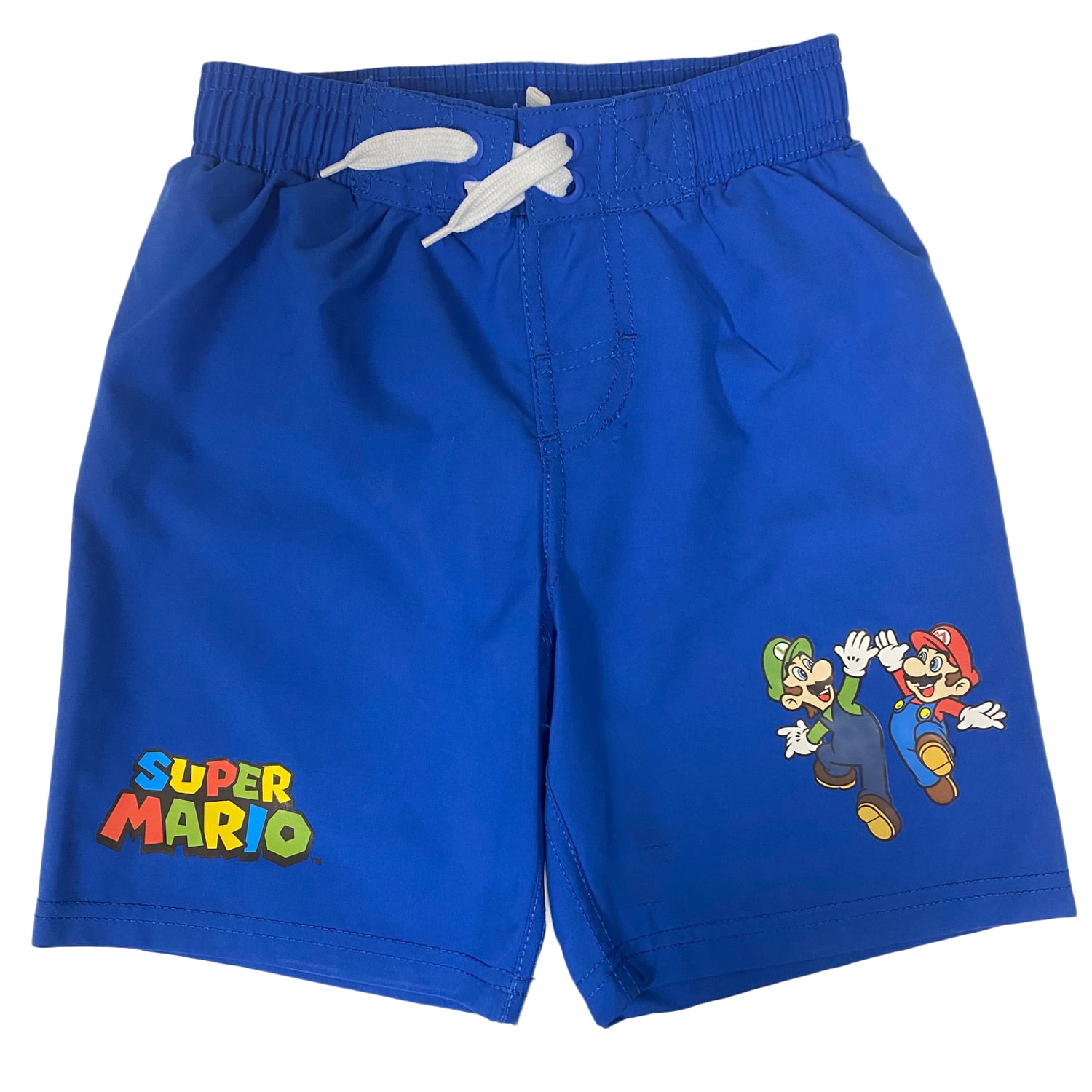 Super Mario Swim Trunks (Little & Big Boys) - Walmart.com