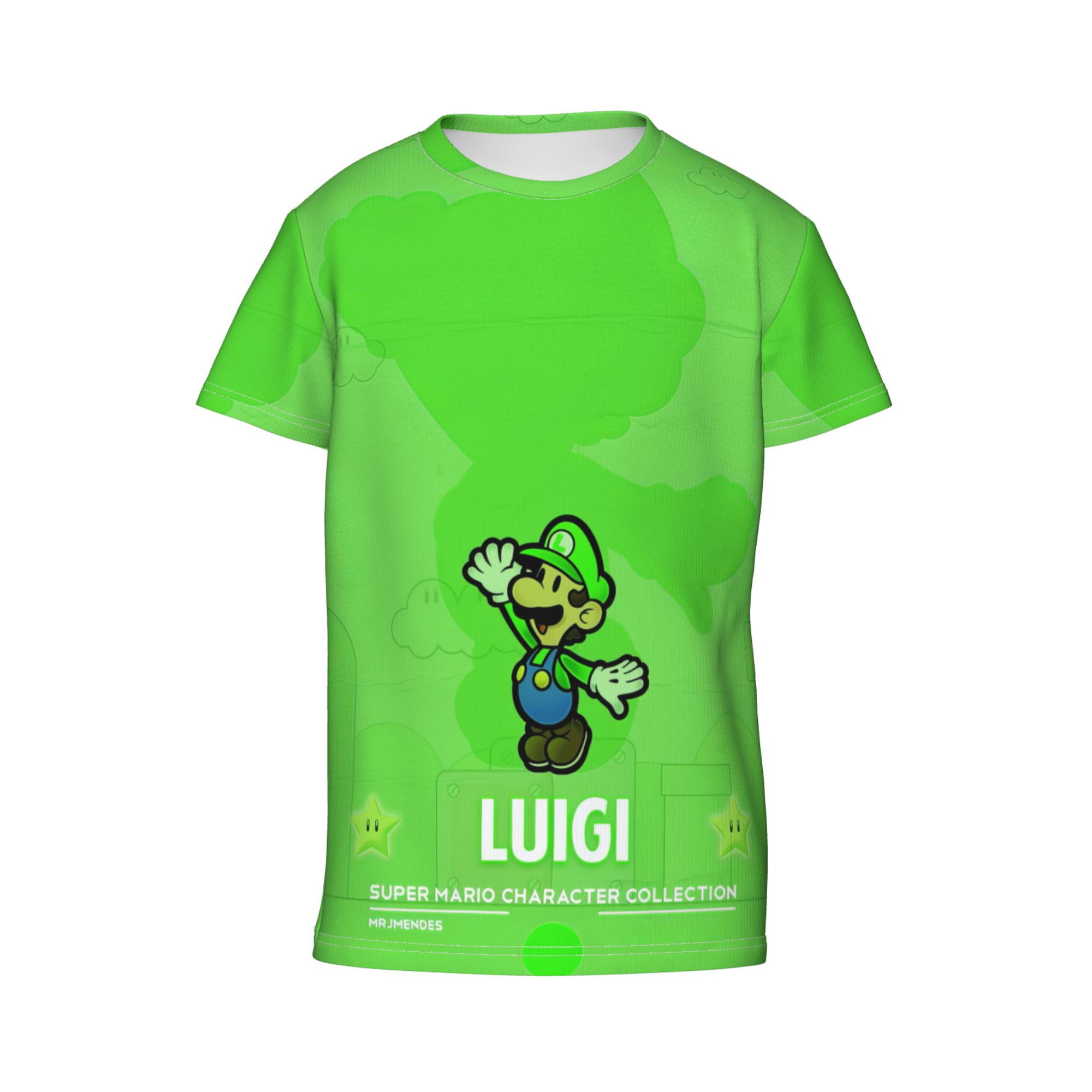 Super Mario T-Shirts, Boys Girls Novelty Shirts Crewneck Short Sleeve ...