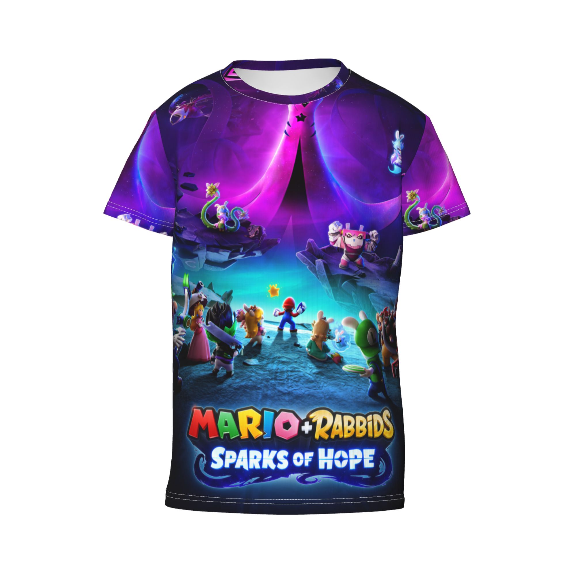 Super Mario T-Shirts, Boys Girls Novelty Shirts Crewneck Short Sleeve ...